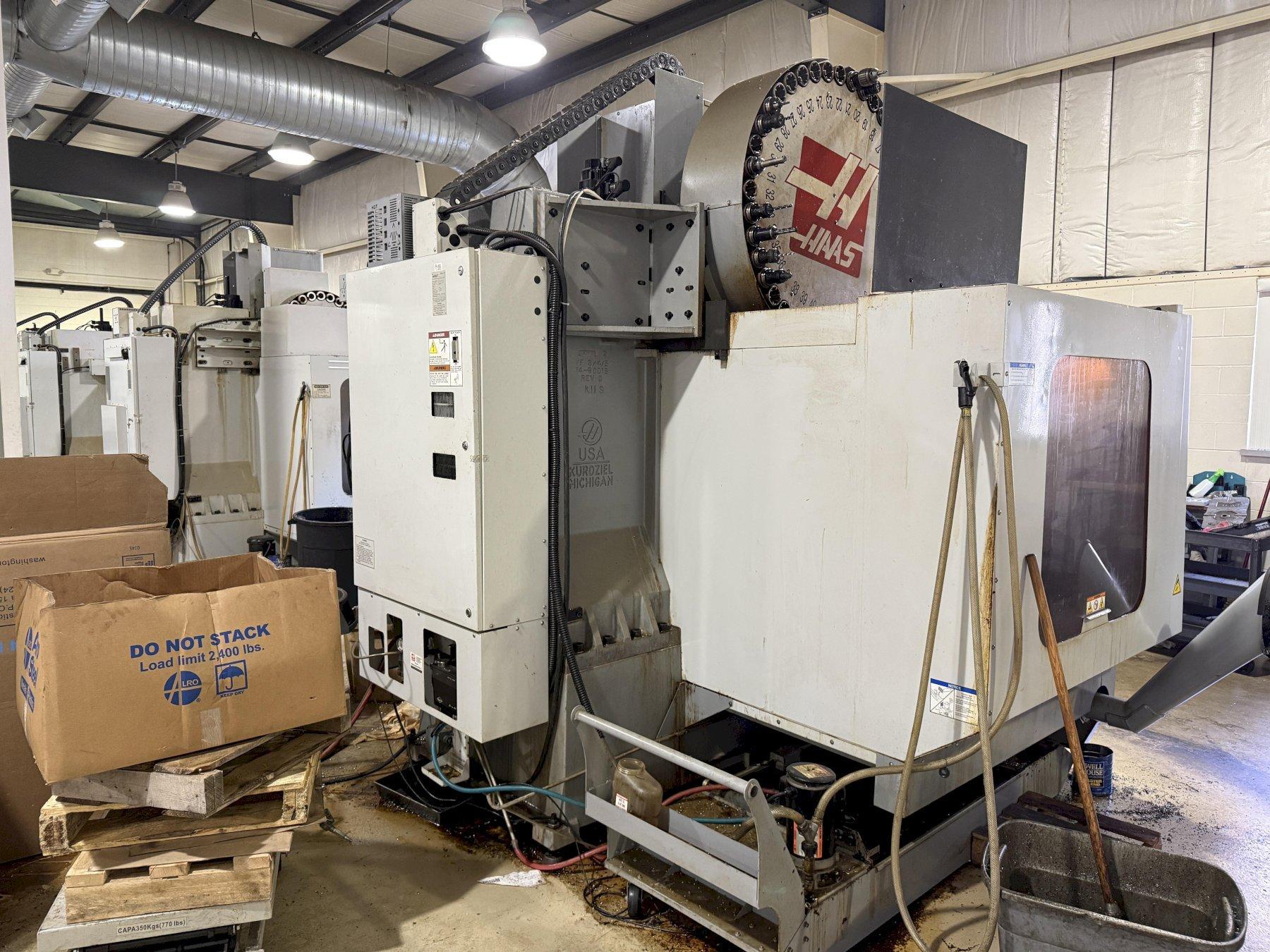 2007 VF-5B/40 Vertical Machining Center For Sale | Buy and Sell Surplus ...