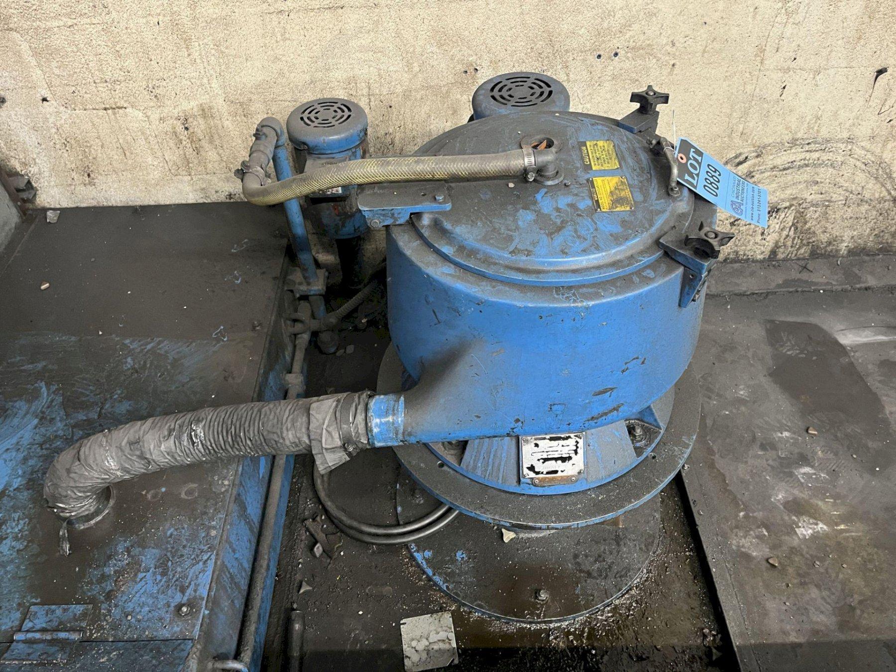 BARRETT MODEL 225 EXTRACTOR CLARIFUGE CENTRIFUGE CHIP SPINNER WRINGER ...