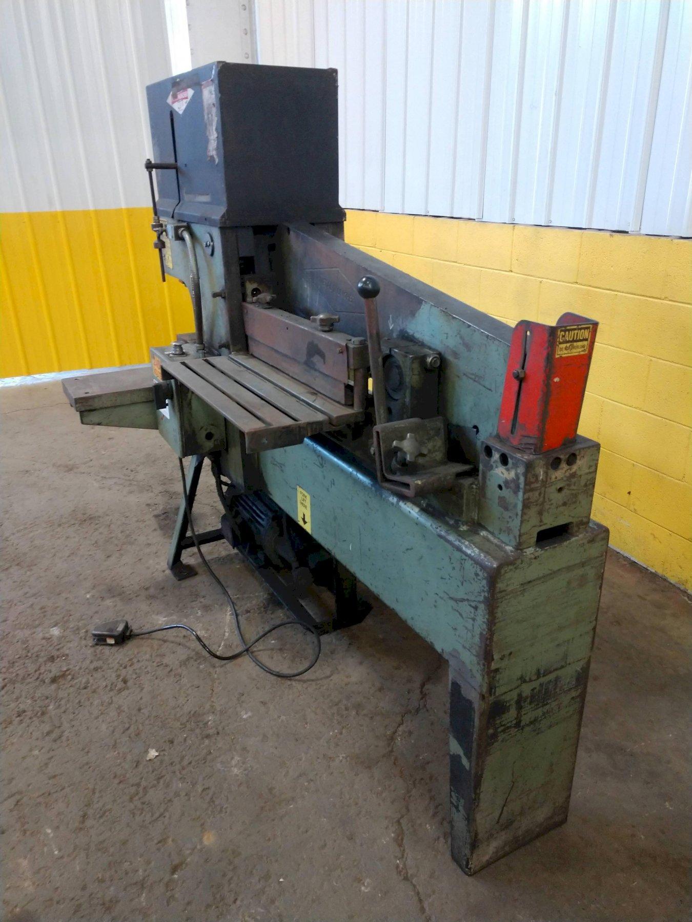 70 TON METAL MUNCHER MODEL #MM-70 HYDRAULIC IRONWORKER: STOCK