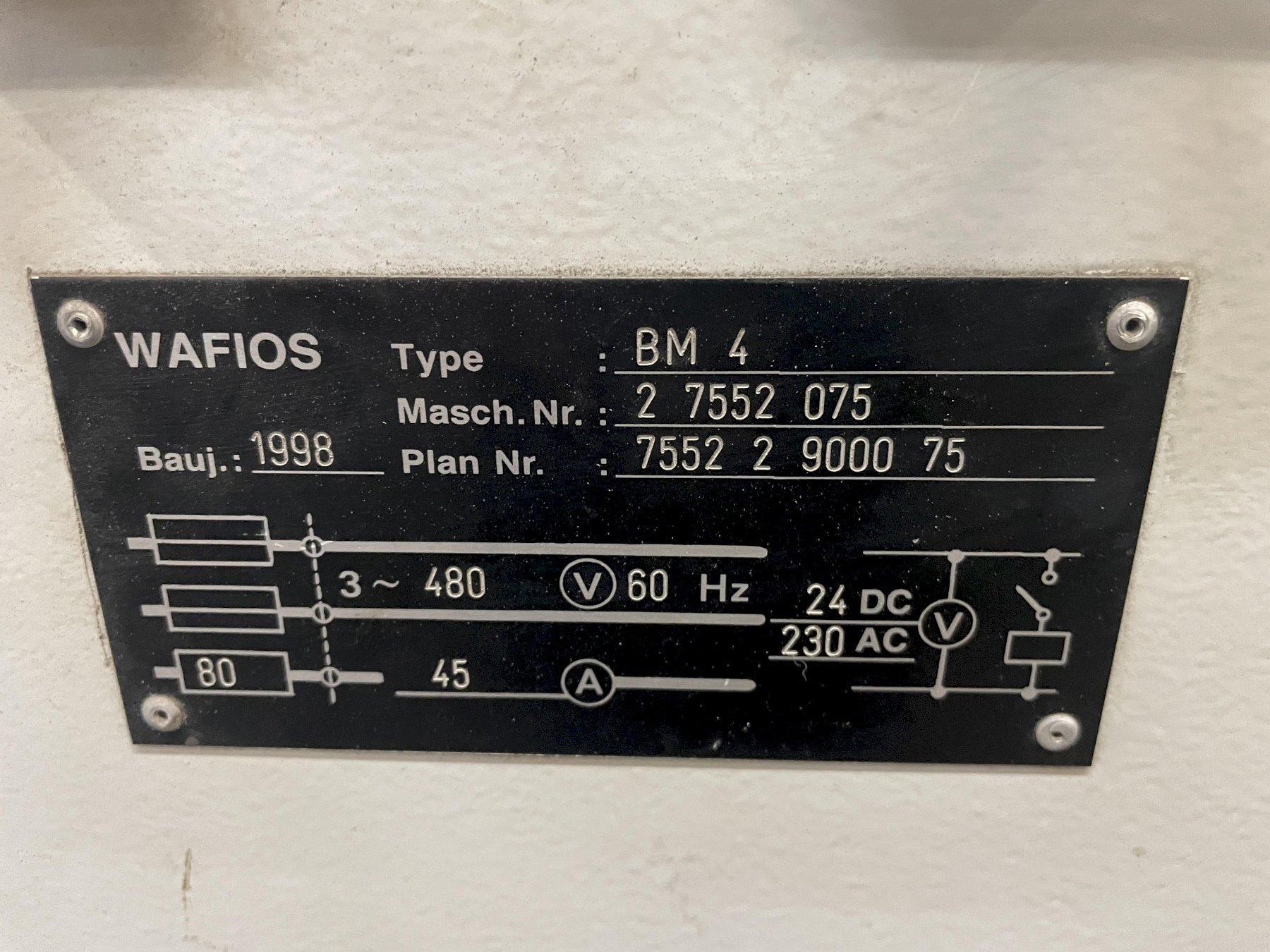 Wafios Model BM4 Wire Former | FH Machinery Inc.