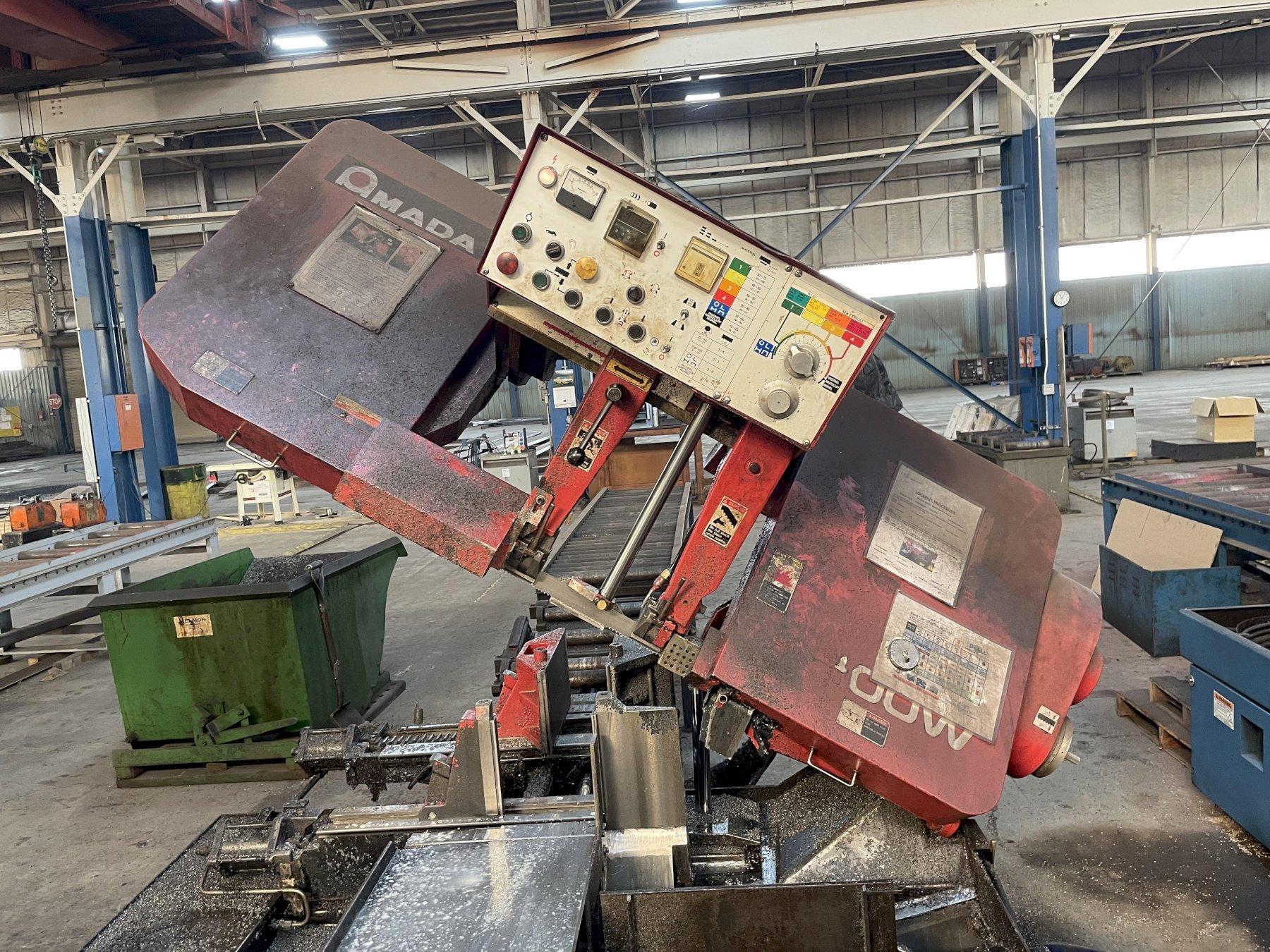 Amada HA-400W Automatic Bandsaw w/ 16” Capacity | Portage Packaging ...