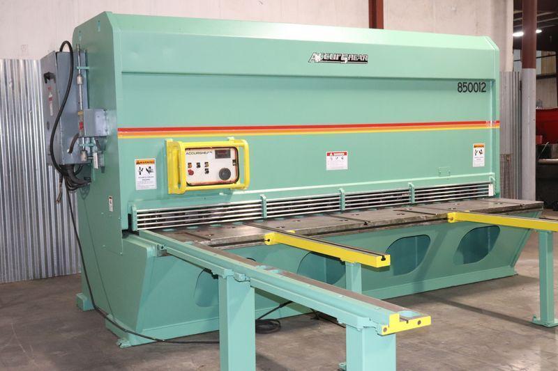 ACCURSHEAR 20 X 625 662520 - Shears, Power Squaring (In) | Machine Hub