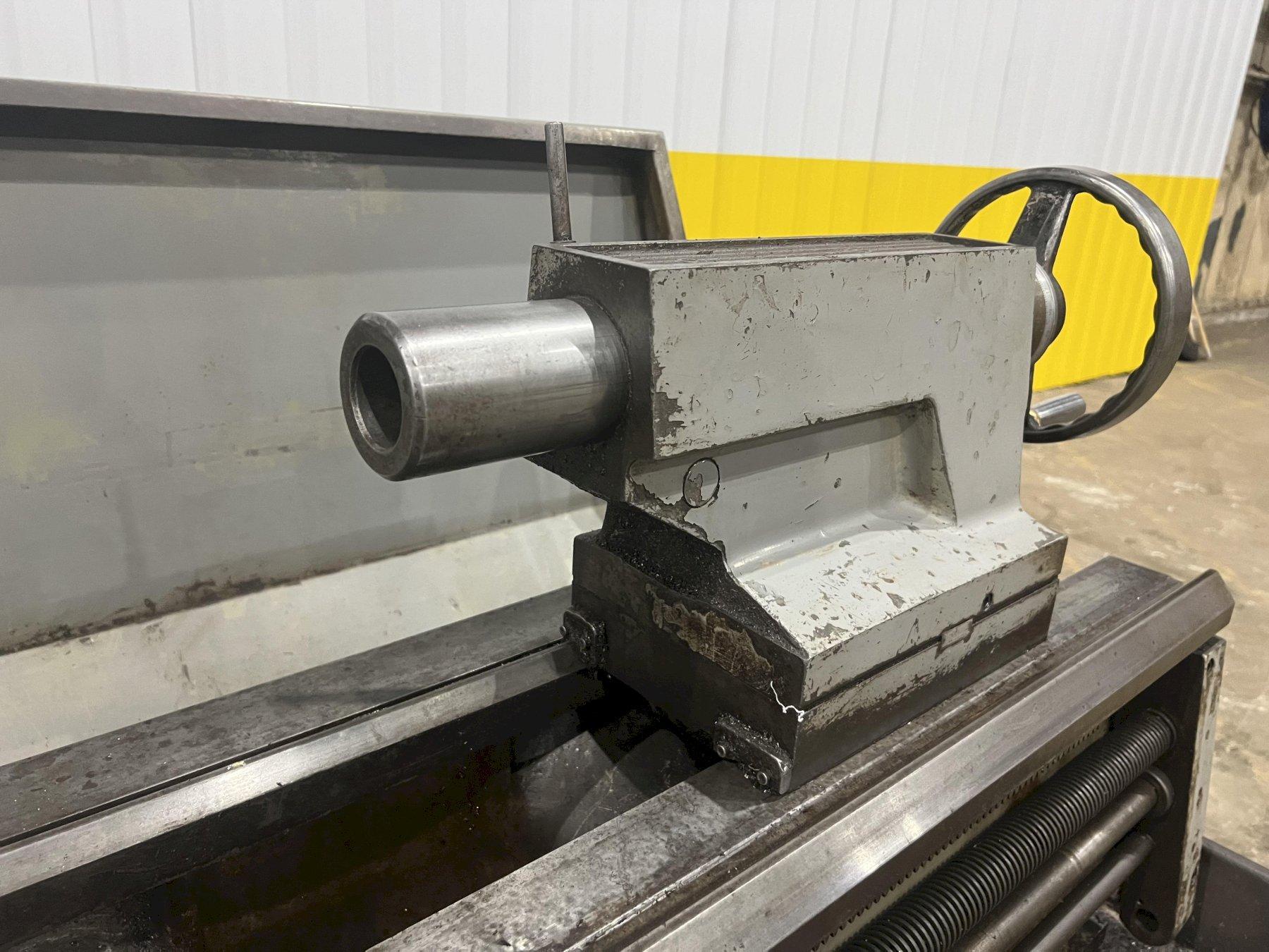 17″ X 80″ CLAUSING COLCHESTER MODEL #17 ENGINE LATHE, 3″ HOLE: STOCK #19820