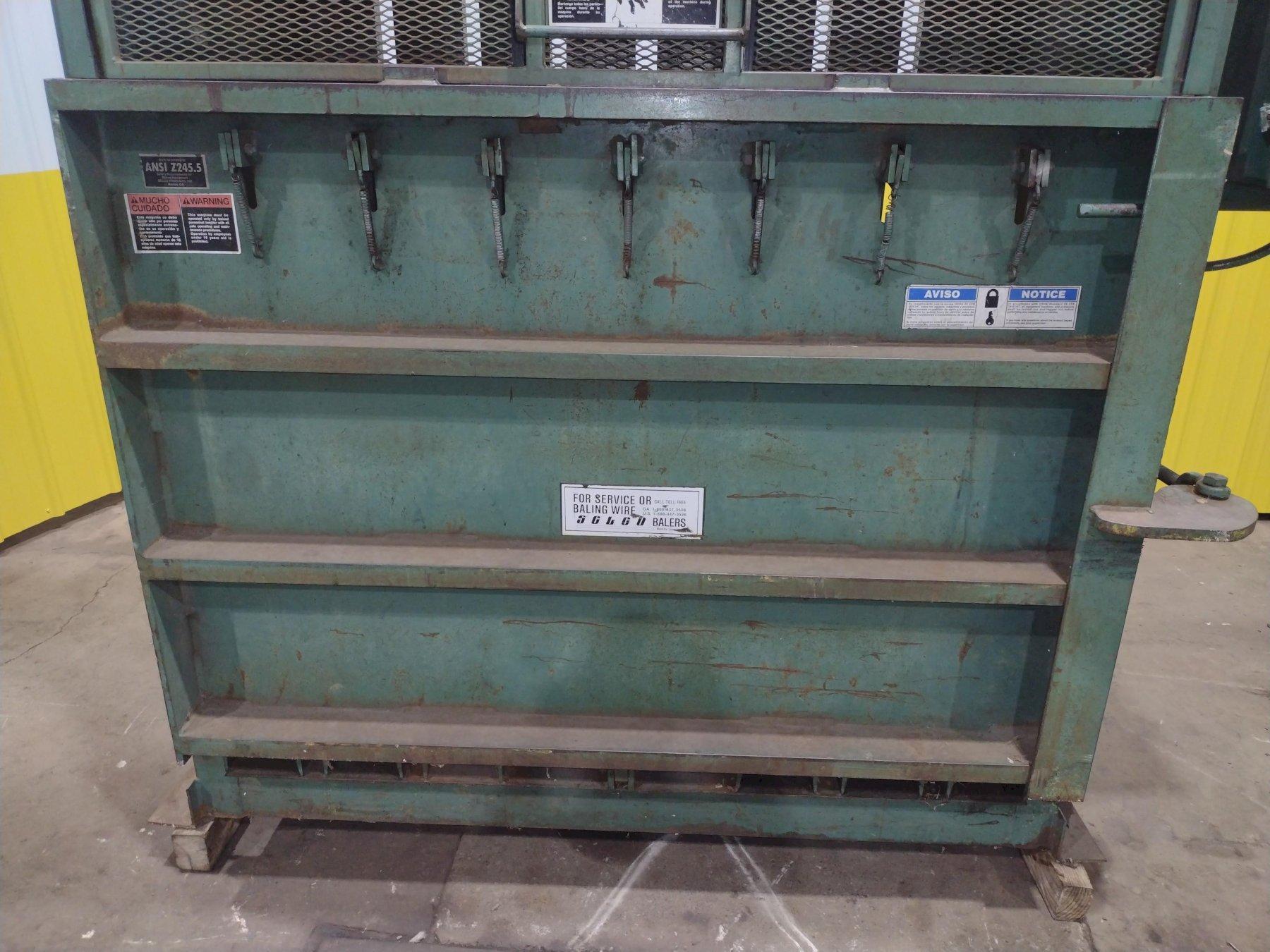 SELCO V5HD TOP MOUNTED HYDRAULICS BALER: STOCK #19379