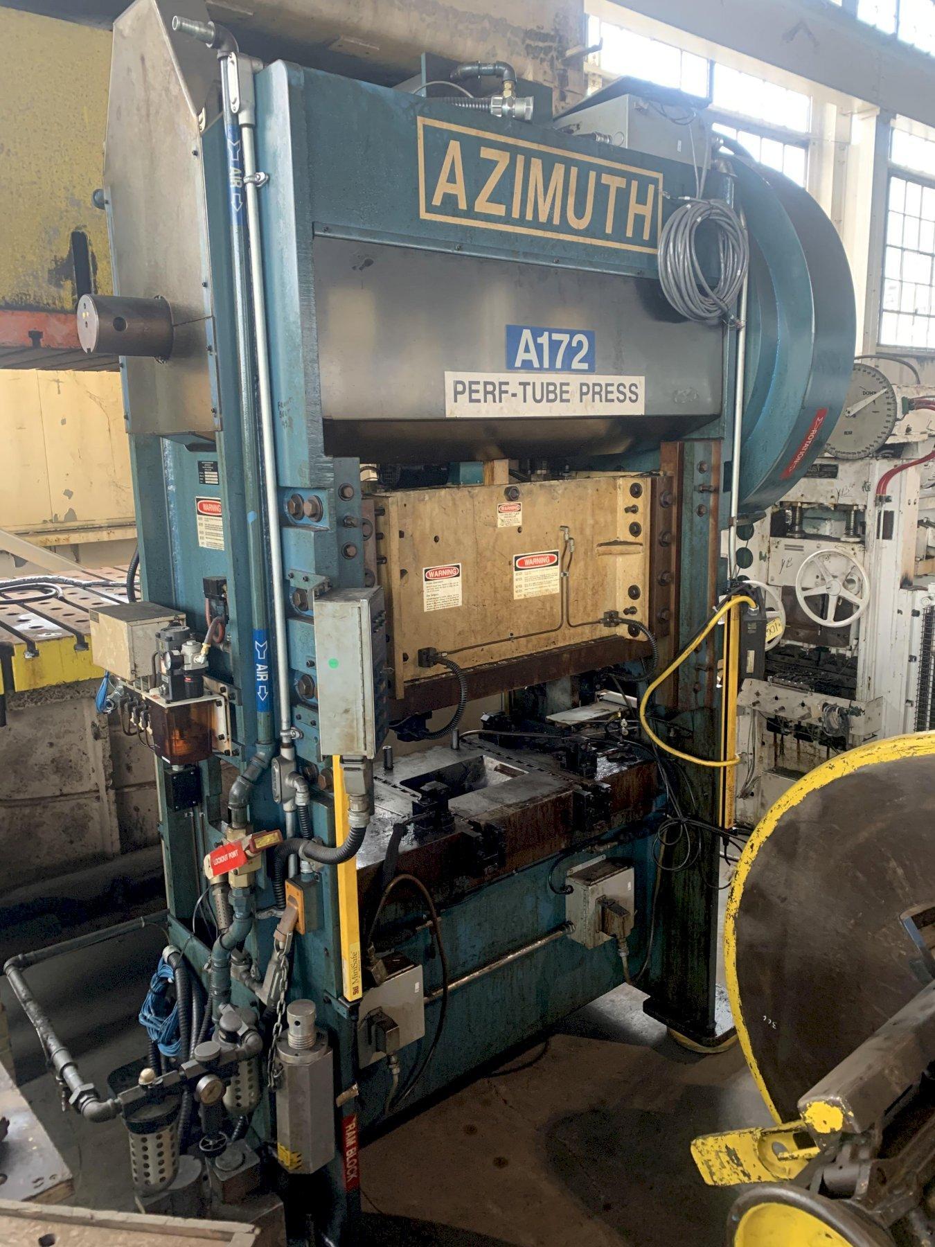 88 TON AZIMUTH TUBE PRESS: STOCK #12205