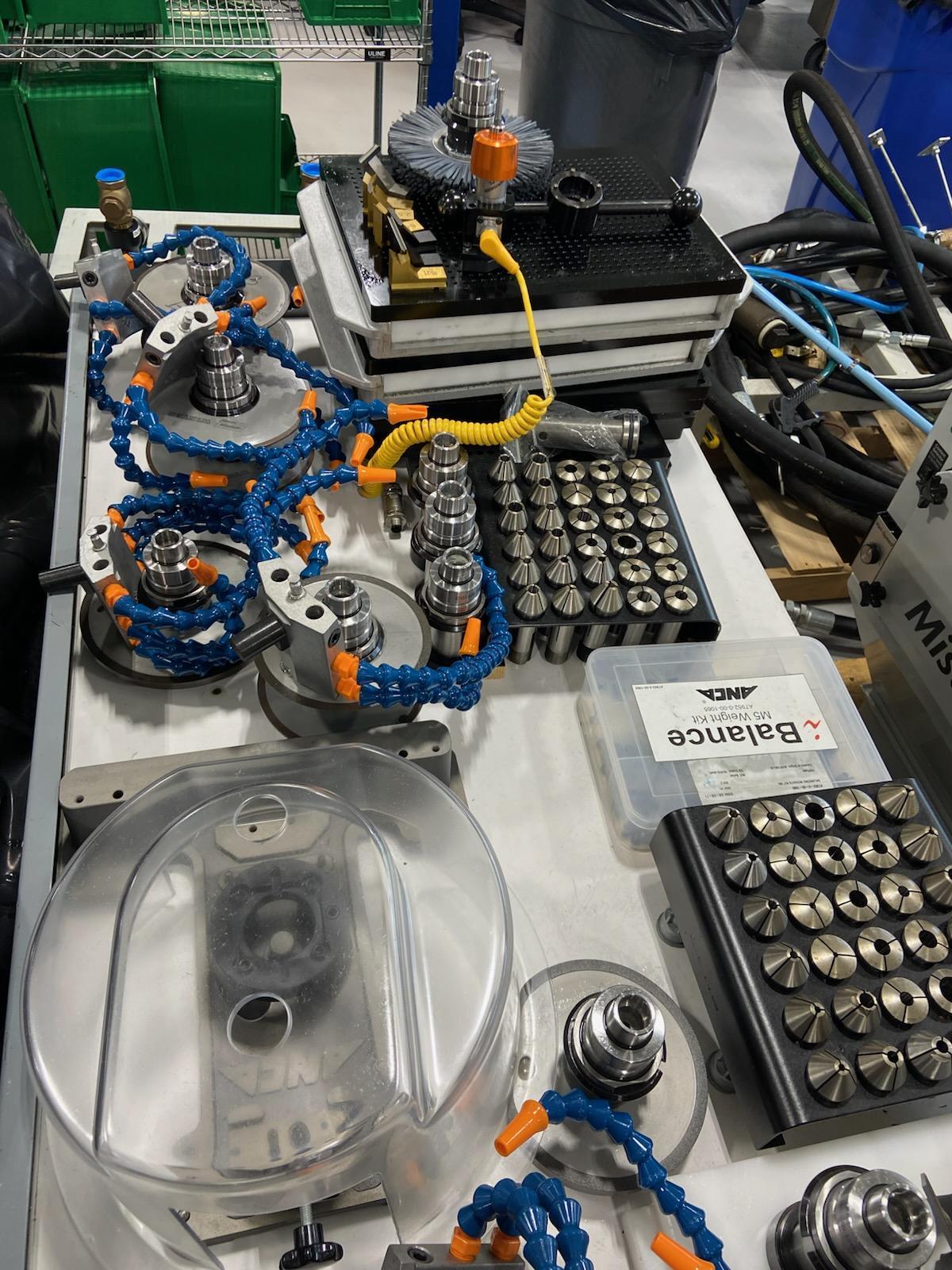 ANCA FX7 LINEAR CNC TOOL & CUTTER GRINDER, 8-Axis, Fanuc Robot Loader ...