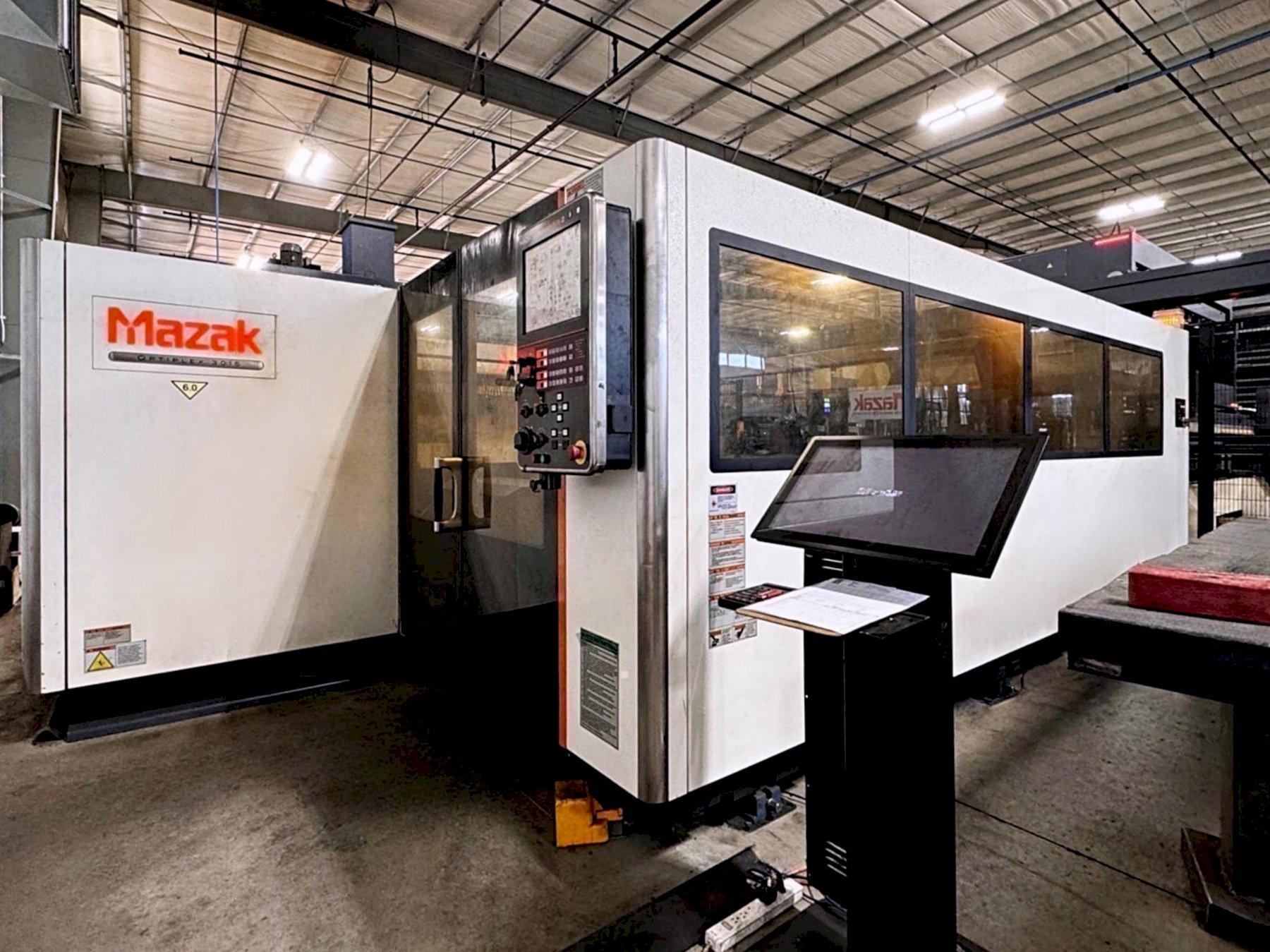 Mazak Optiplex 3015 6kW CO2 Laser | Machine Factory Outlet