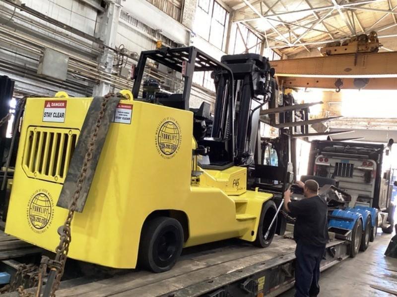 40,000 LB. HOIST F400@36 INTERNAL COMBUSTION LIFT TRUCK | Blumberg ...