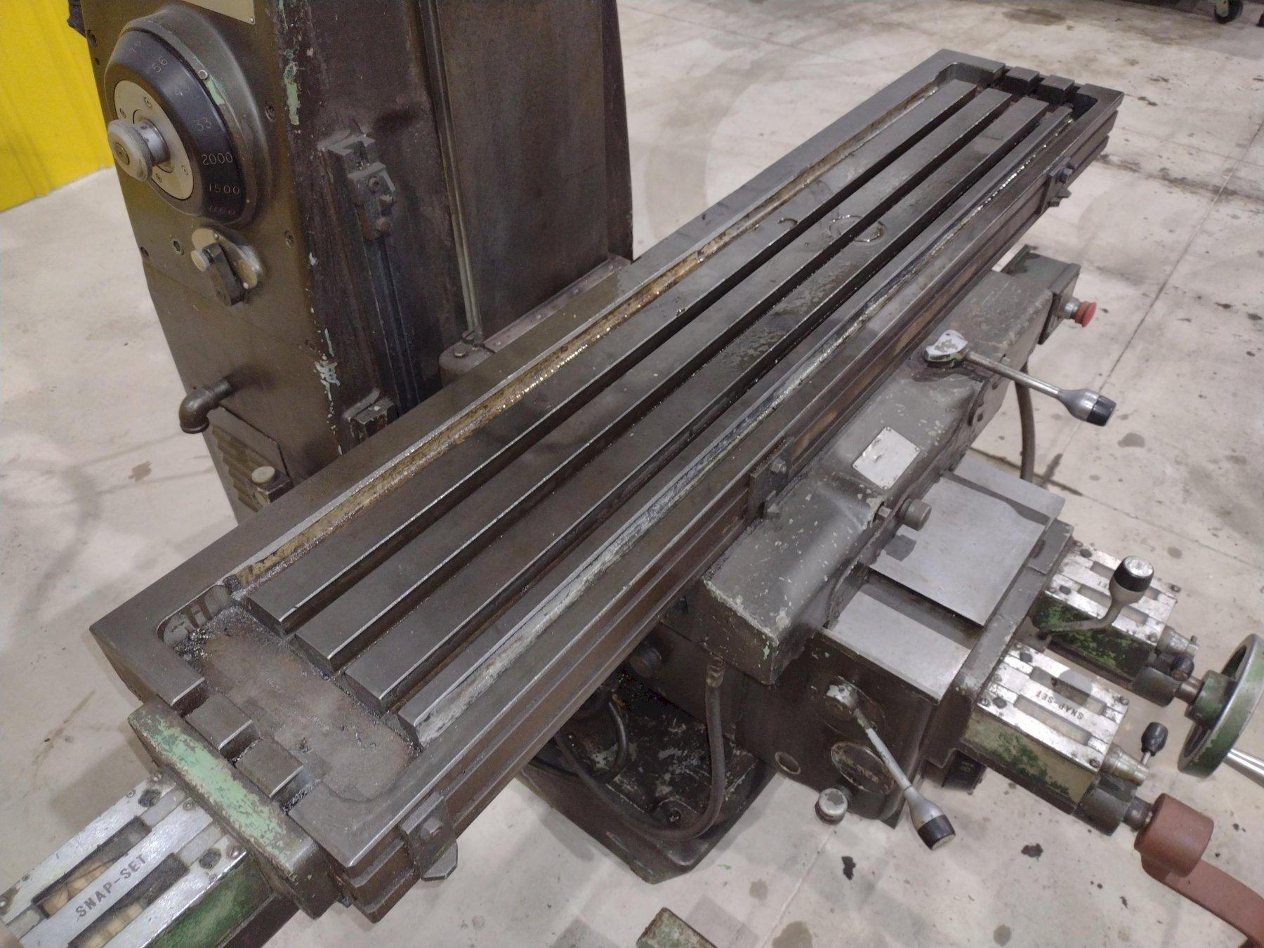 CINCINNATI MILACRON VERTICAL/HORIZONTAL MILLING MACHINE MODEL DH: STOCK ...