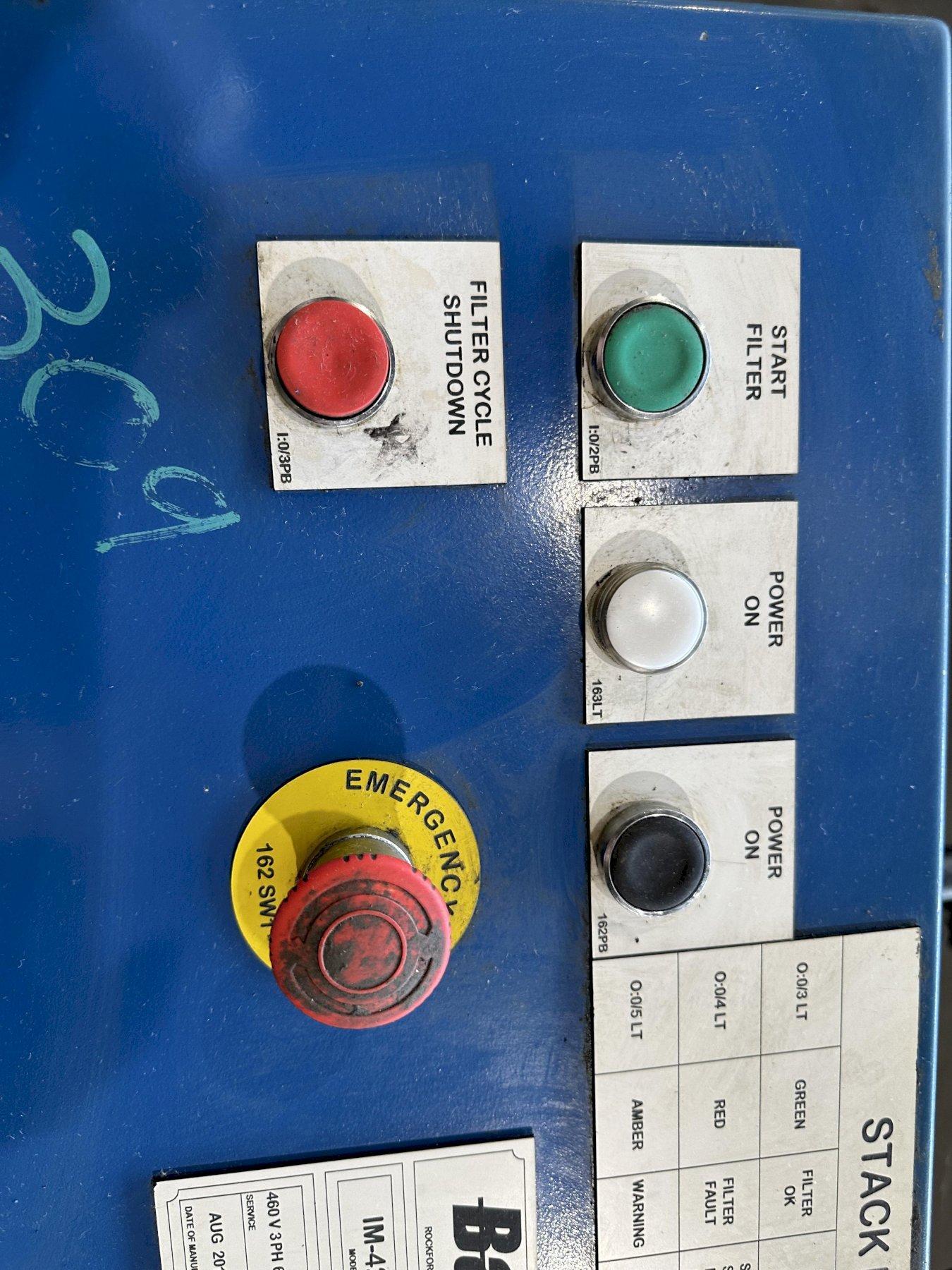 (2014) BARNES MODEL IM-4248 IMMERSED DRUM FILTRATION SYSTEM. STOCK ...