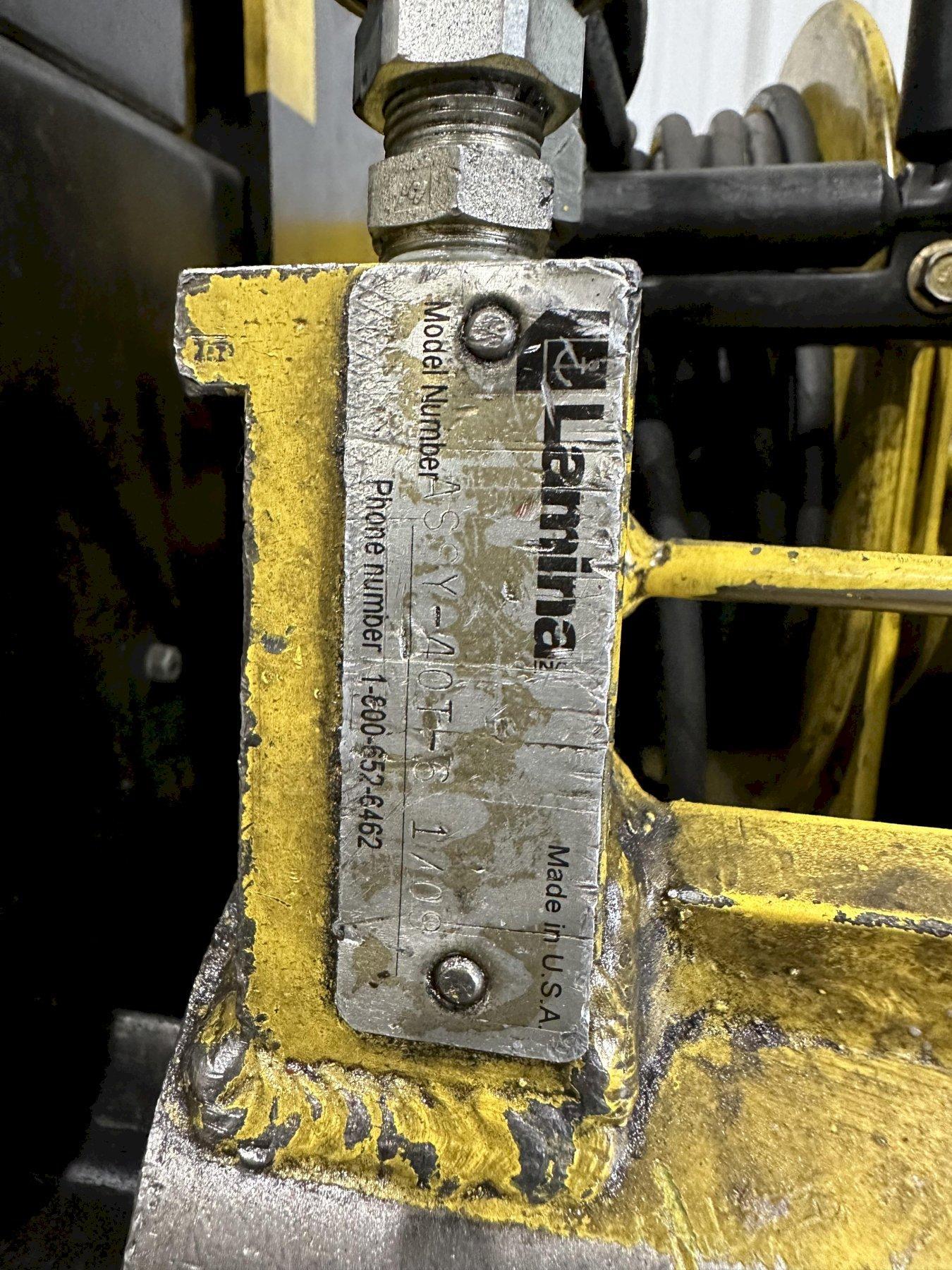 ANCHOR LAMINA HYDRAULIC DIE SETTER W/ E300 DIGITAL MICROPROCESSOR ...