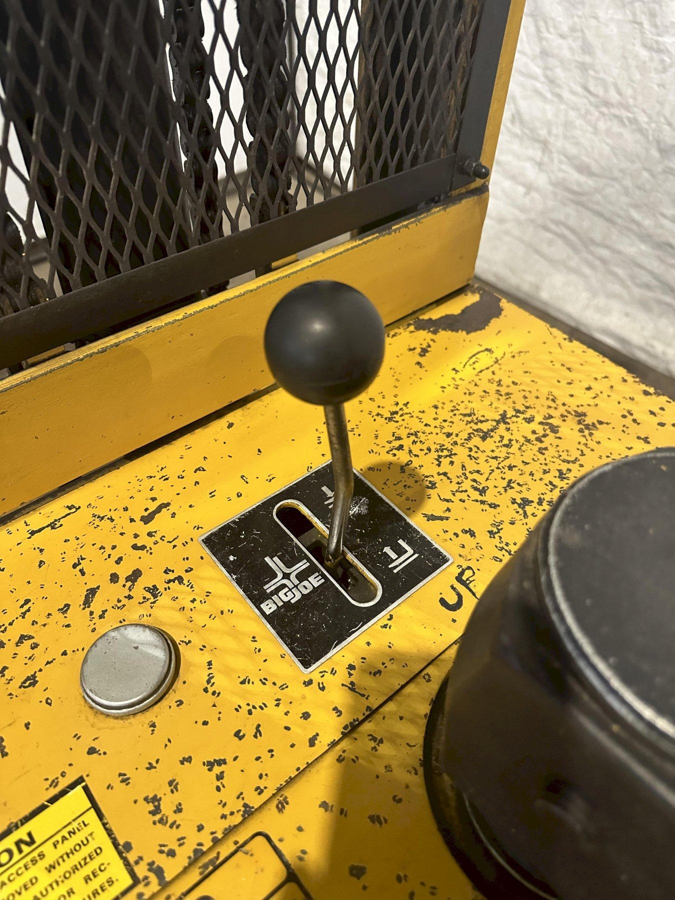 2,500 LB BIG-JOE PDM-25-65 ELECTRIC WALK BEHIND FORKLIFT. STOCK ...