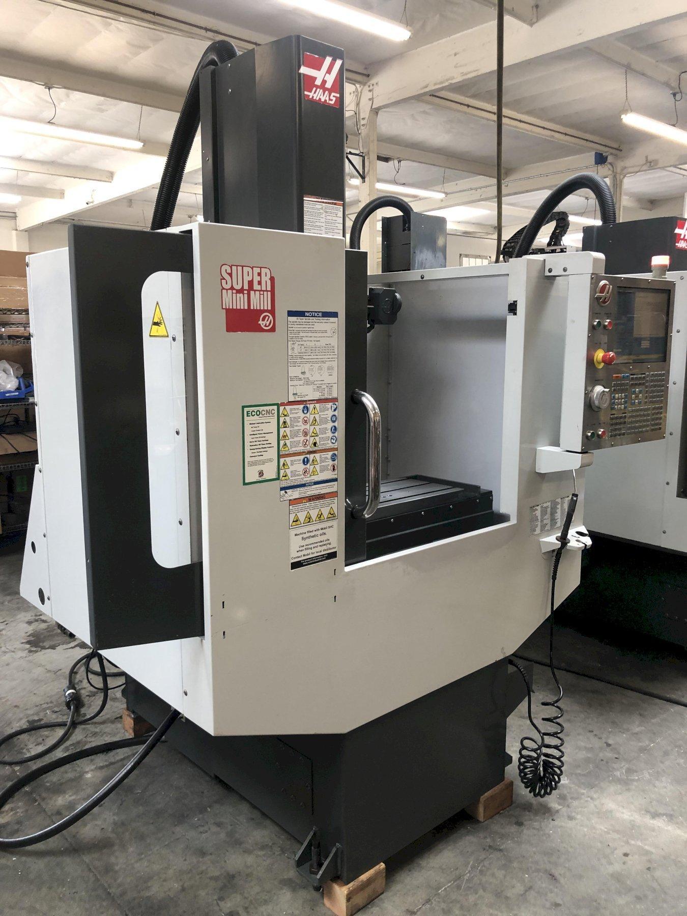 Haas Super Mini Mill CNC Vertical Machining Center 2011 High Speed ...