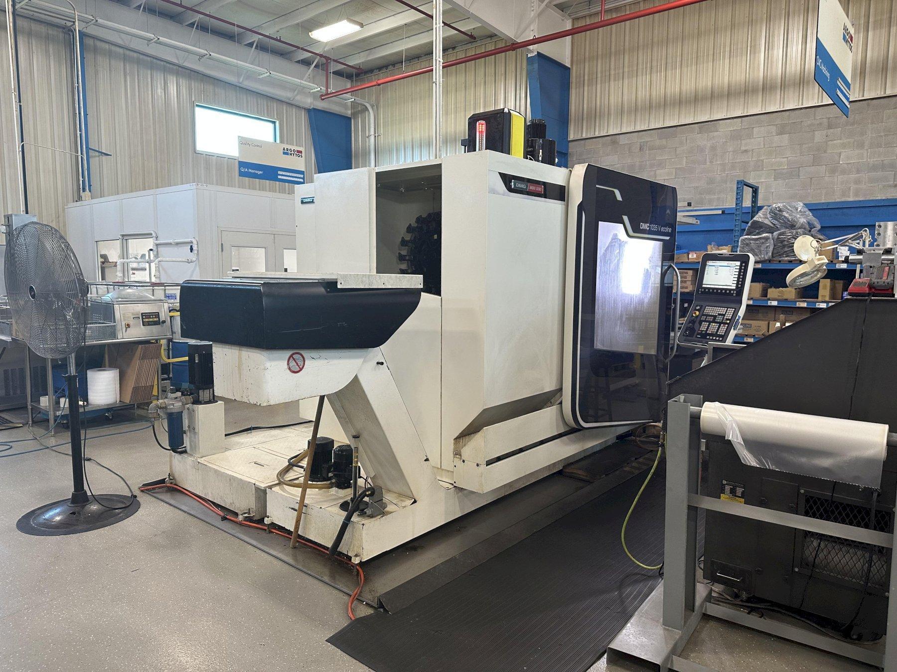 DMG MORI MODEL #DMC 1035V-ecoline VERTICAL CNC MACHINING CENTER: STOCK ...