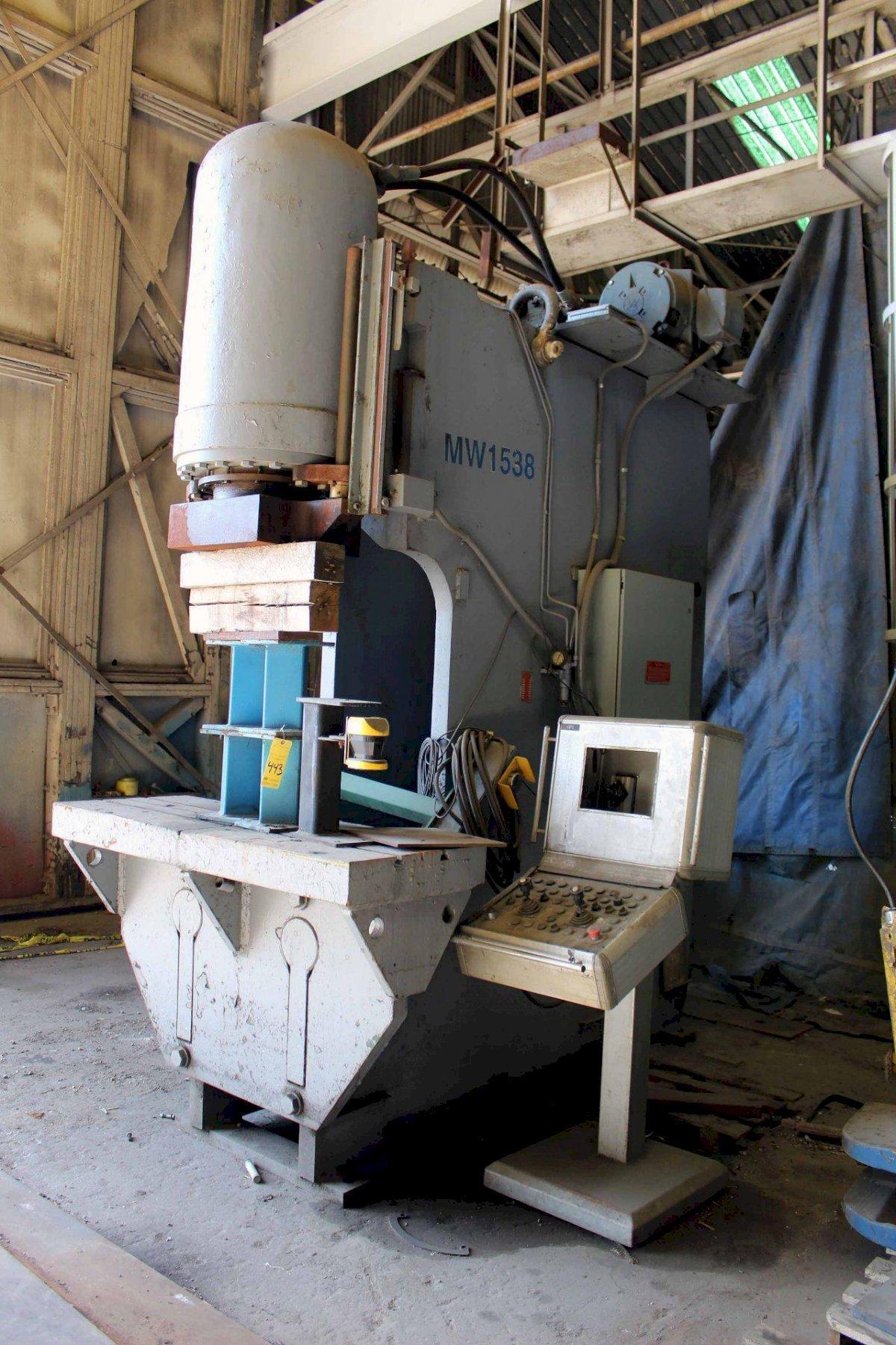 300 TON PACIFIC PRESSFORMER MODEL #300PF HYDRAULIC C-FRAME PRESS: STOCK ...