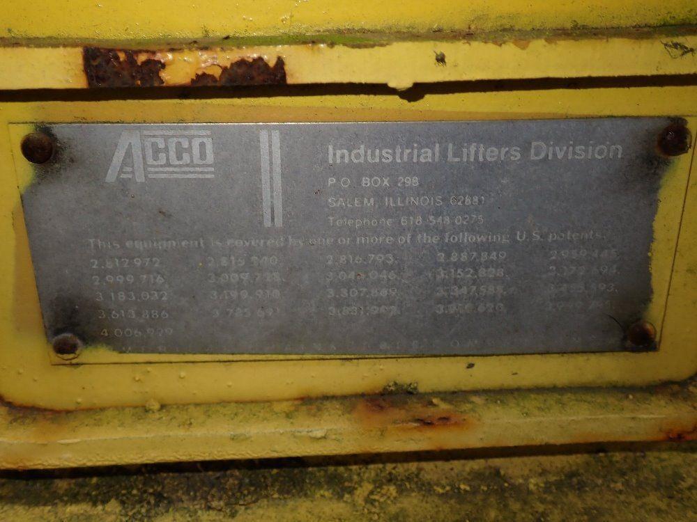 6000 LBS ACCO ADJUSTABLE GRAB SHEET & PLATE LIFTER: STOCK #22327