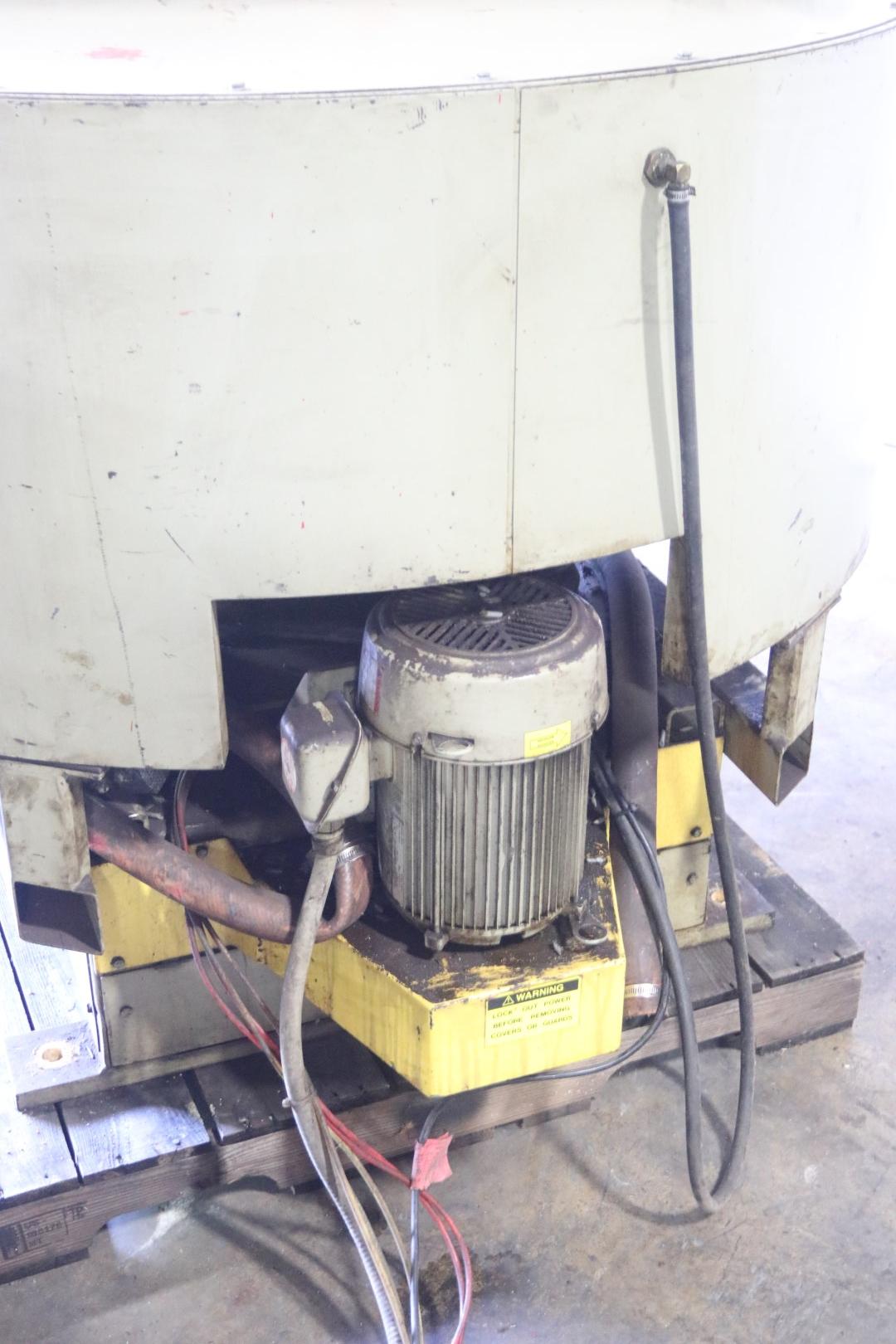 4.2 FT3 ALMCO MODEL #OR-5VLR ROTARY VIBRATORY FINISHER: STOCK 10639
