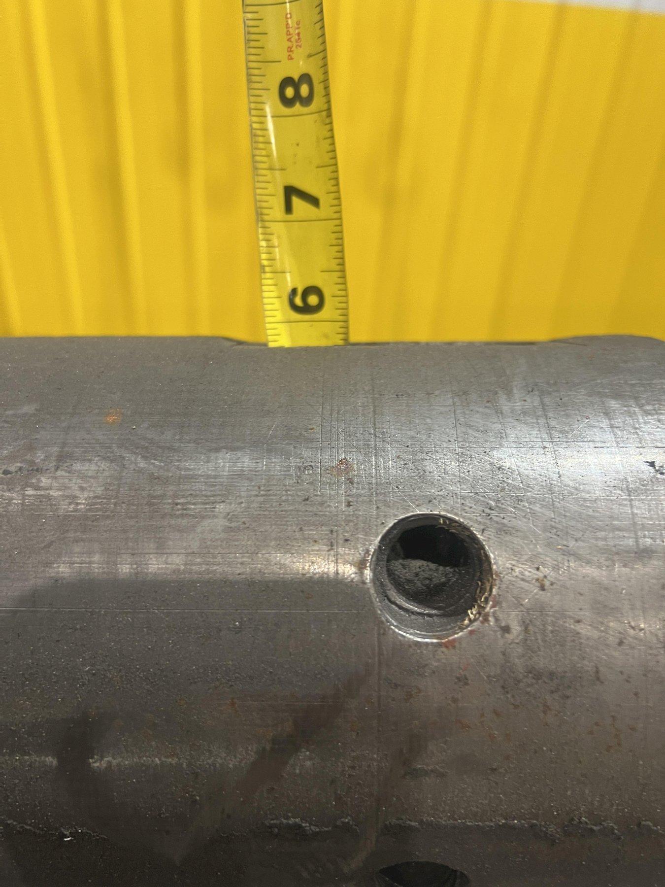 5.75″ DIAMETER X 15′ LONG BORING BAR WITH MORSE TAPER: STOCK #20649