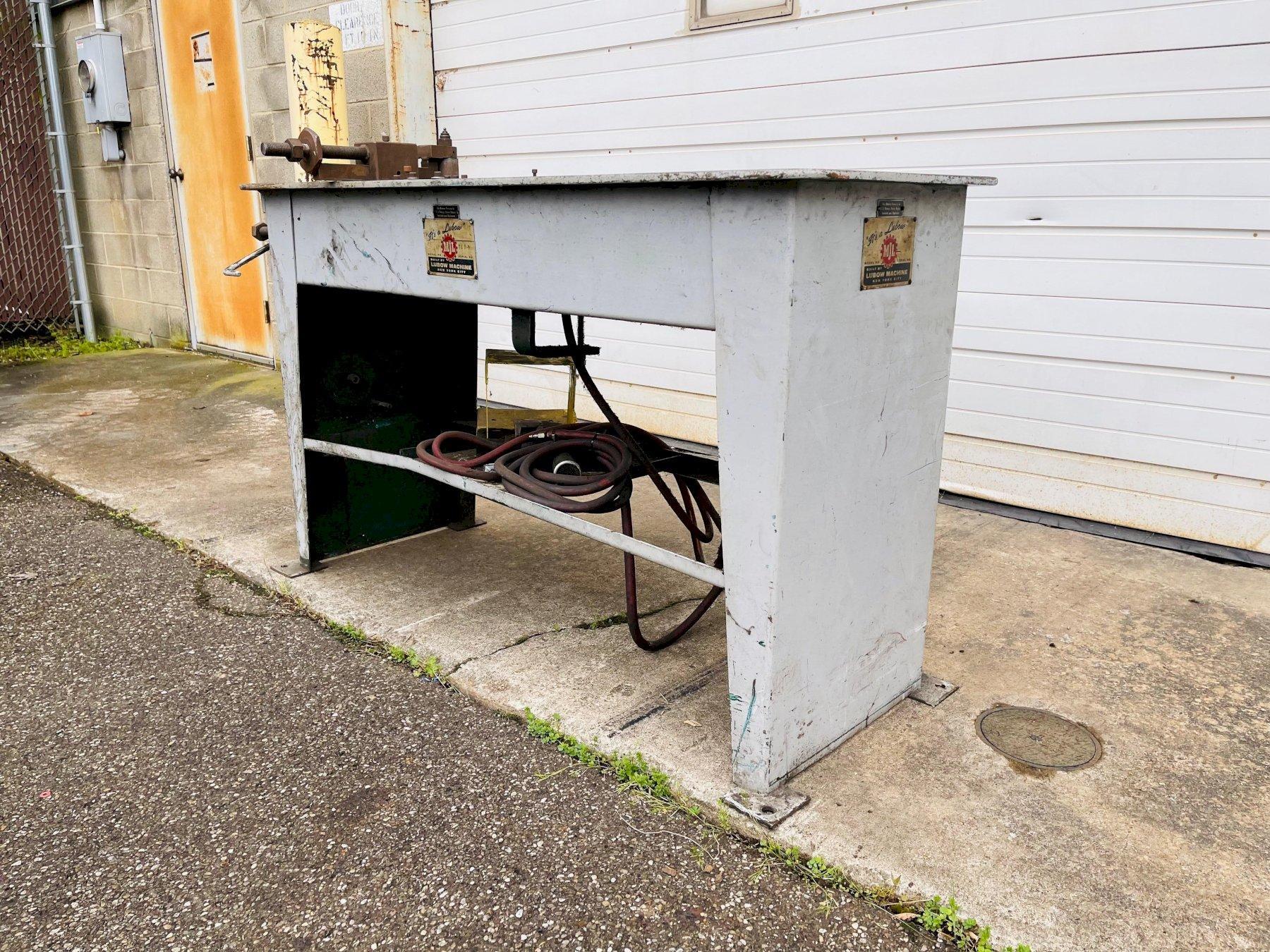 Lubow ML-10 Single Stop Table Bender | Portage Packaging Systems, INC.