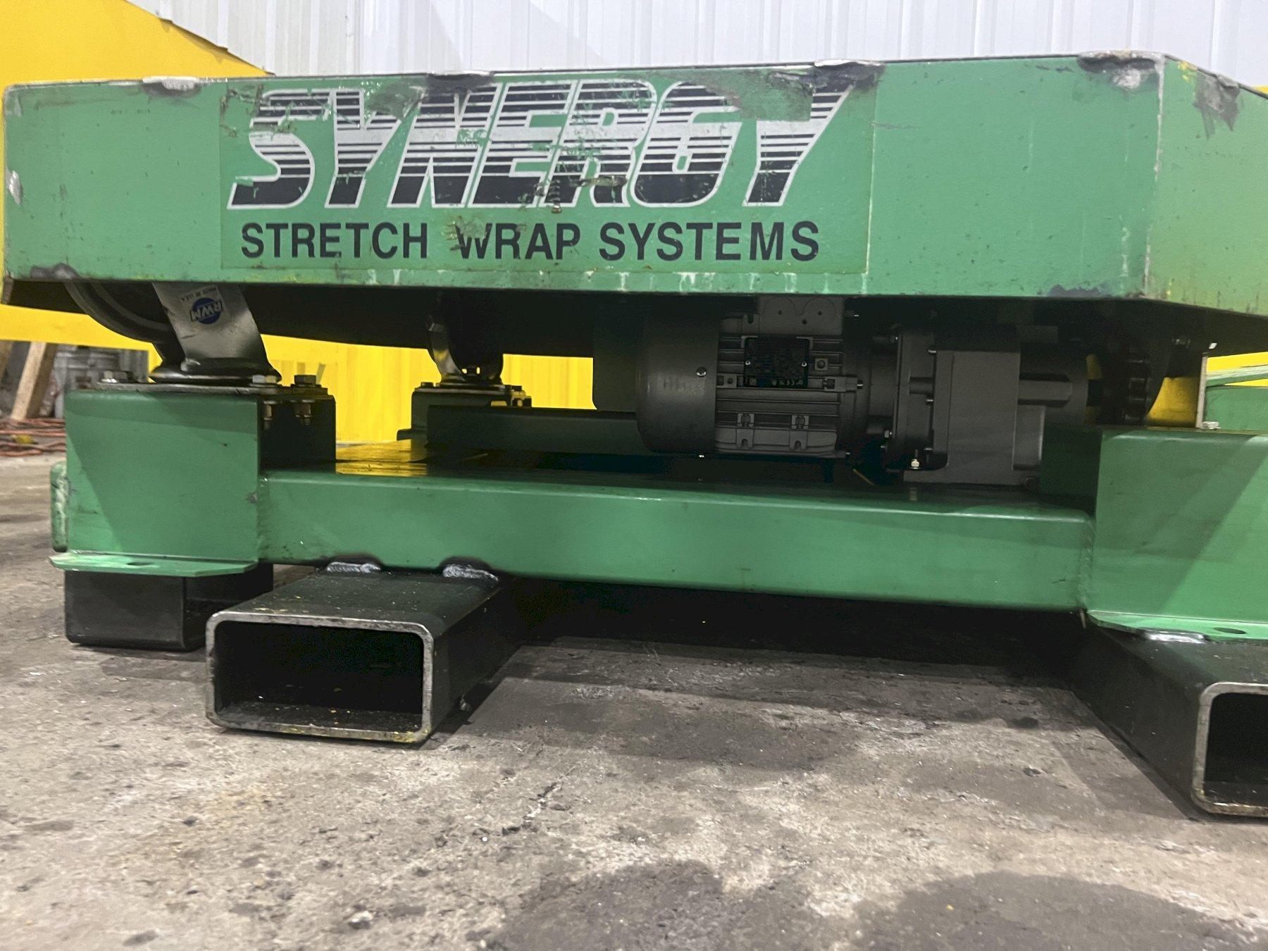 48″ X 48″ SYNERGY LOW PROFILE ROTARY STRETCH WRAP MACHINE: STOCK #20384