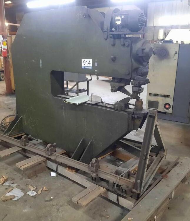 TRUMPF MODEL #TAS 63A PUNCHING FOLDING & LOUVER CUTTING MACHINE: STOCK ...