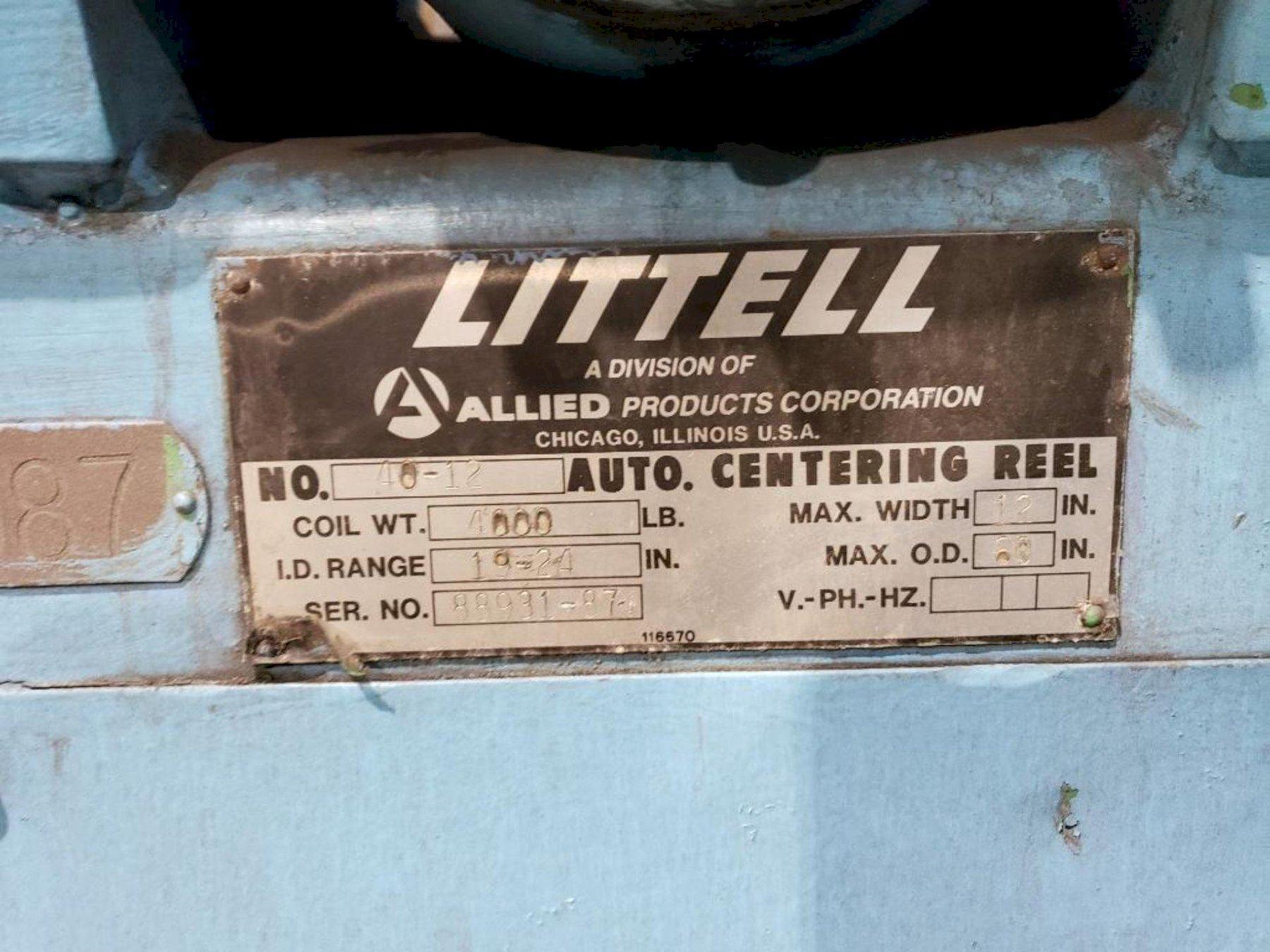 LITTELL 40-12 - Uncoilers | Machine Hub