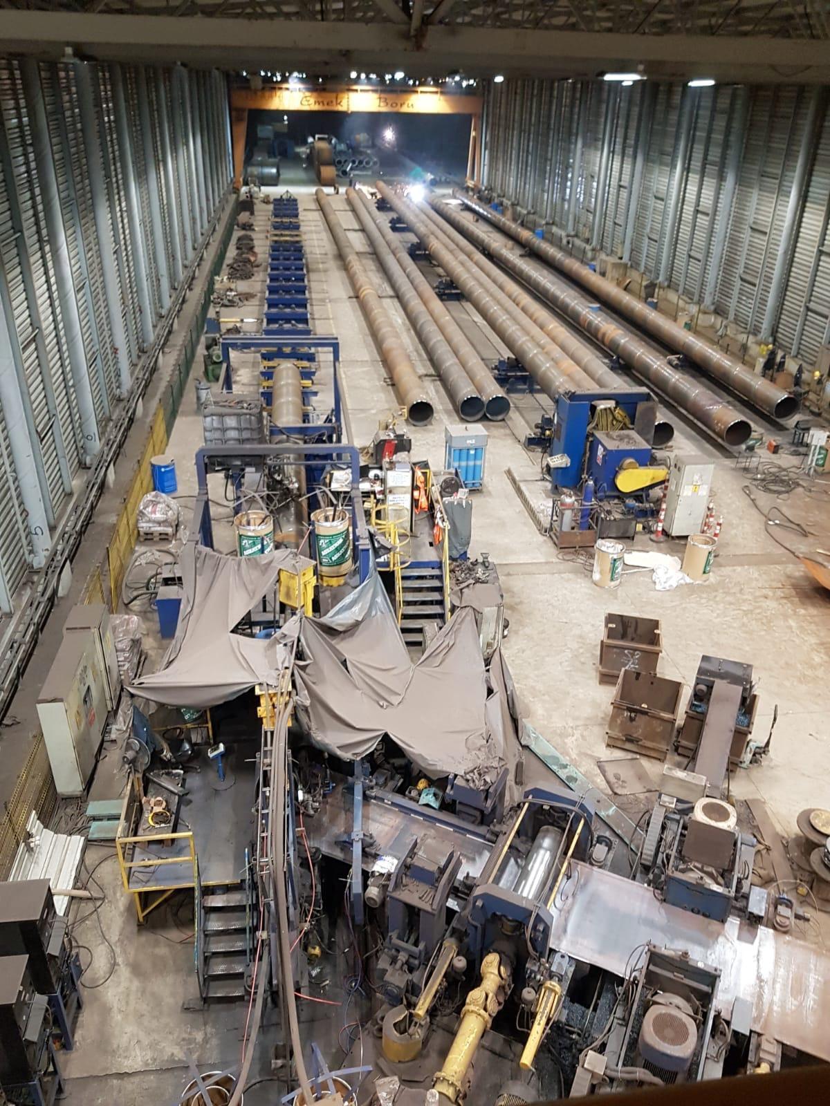 2235mm x 20mm API Ozemek Spiral Pipe Mill Year 2004 (Mobil Spiral Mill ...