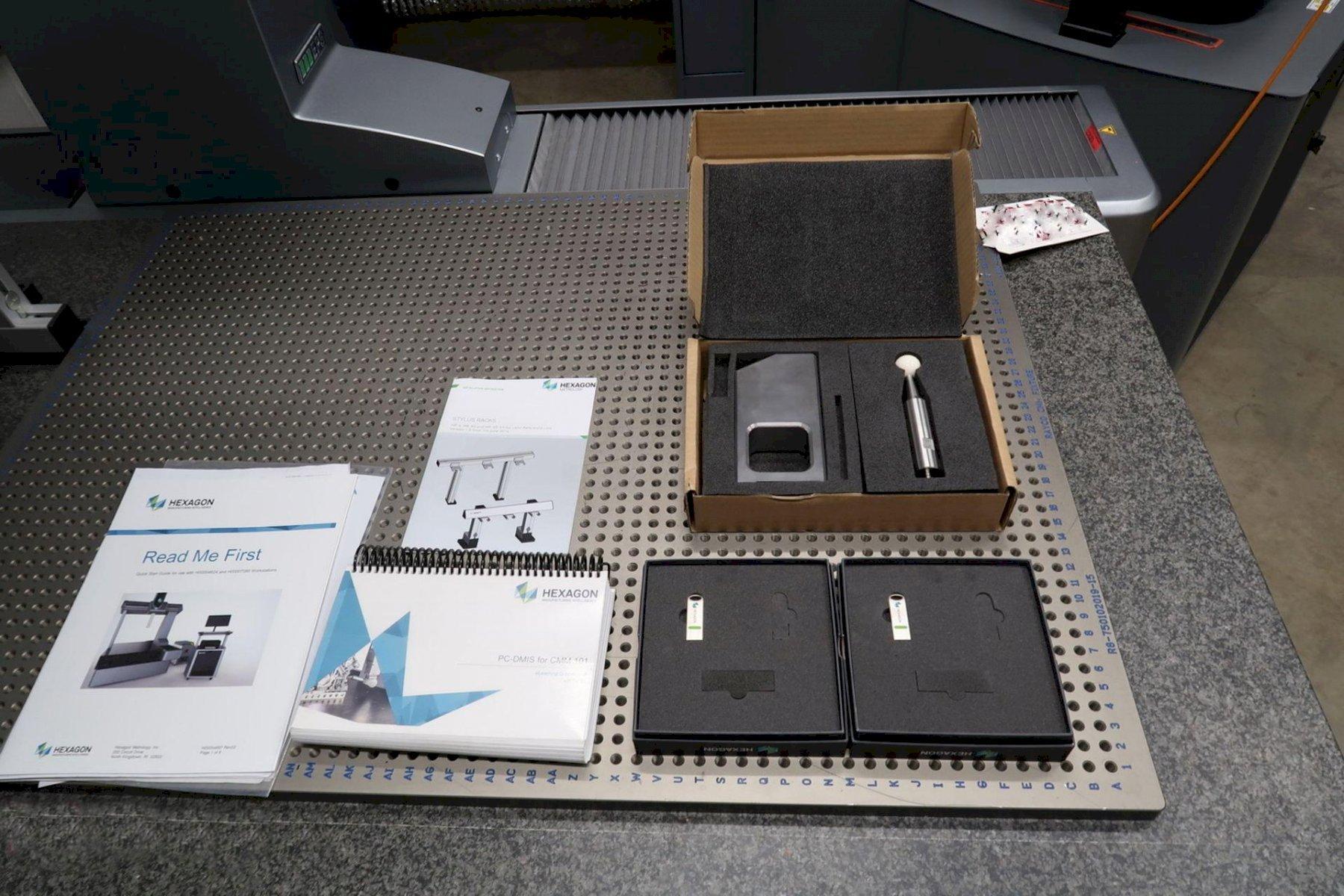 Hexagon 7.10.7 SF CMM 2020 with: Jogbox & Holders, Probe & Styles ...