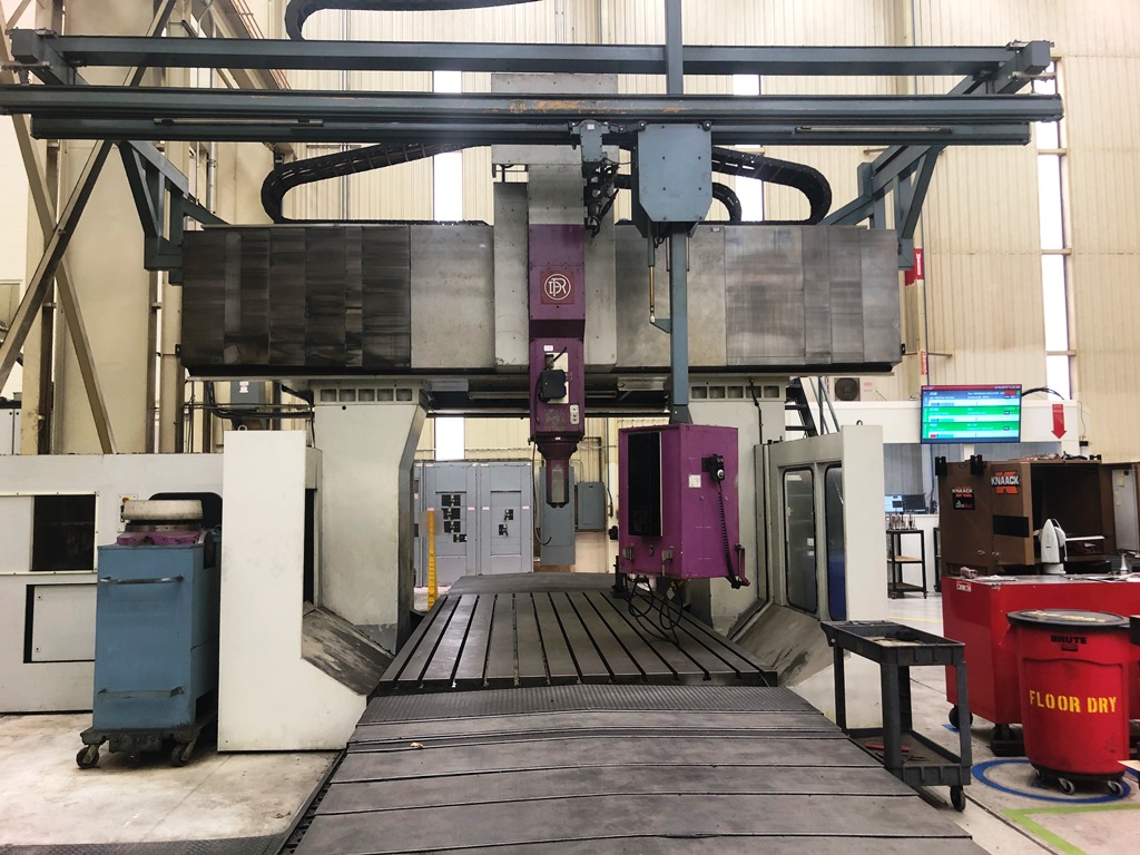 DROOP & REIN TYPE TF 2500 SRC 30/15 5-AXIS BRIDGE MILL | Blumberg ...