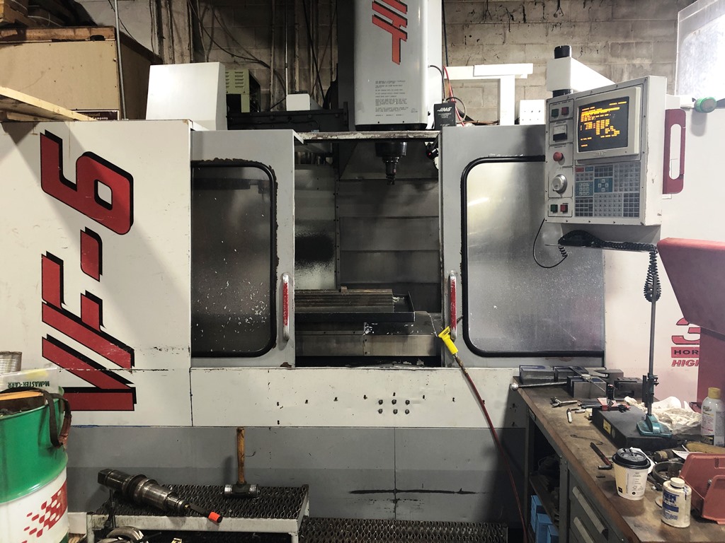 HAAS VF-6 CNC VERTICAL MACHINING CENTER | Blumberg Machinery Co.