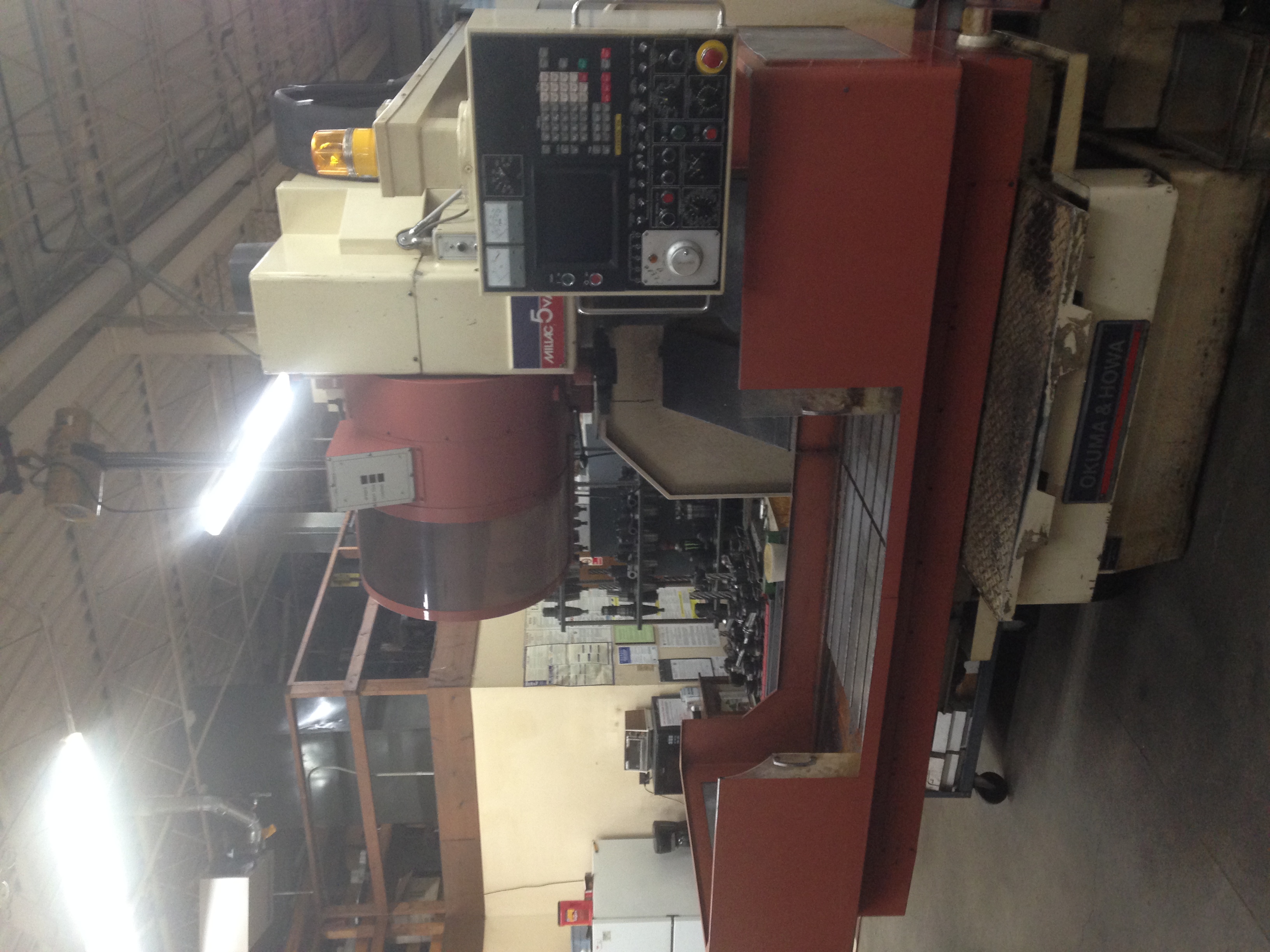 OKUMA & HOWA MILLAC 5VA 3-AXIS VERTICAL MACHINING CENTER | Blumberg ...