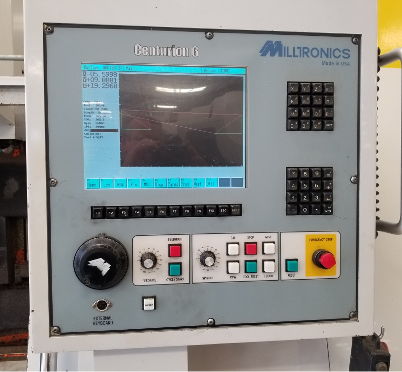 Milltronics RW-20 CNC Vertical Machining Center | Blumberg Machinery Co.