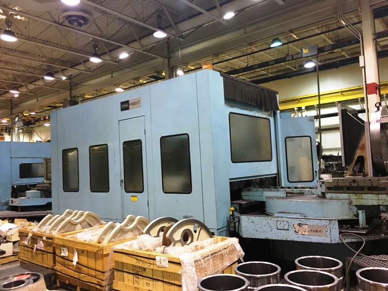 TOYODA MODEL FHN100T 3-AXIS HORIZONTAL MACHINING CENTER | Blumberg ...