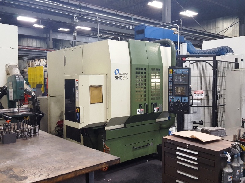 MAKINO SNC64 HIGH SPEED GRAPHITE VERTICAL MACHINING CENTER | Blumberg ...