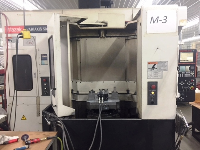 MAZAK VARIAXIS 500-5X 5-AXIS CNC VERTICAL MACHINING CENTER | Blumberg ...