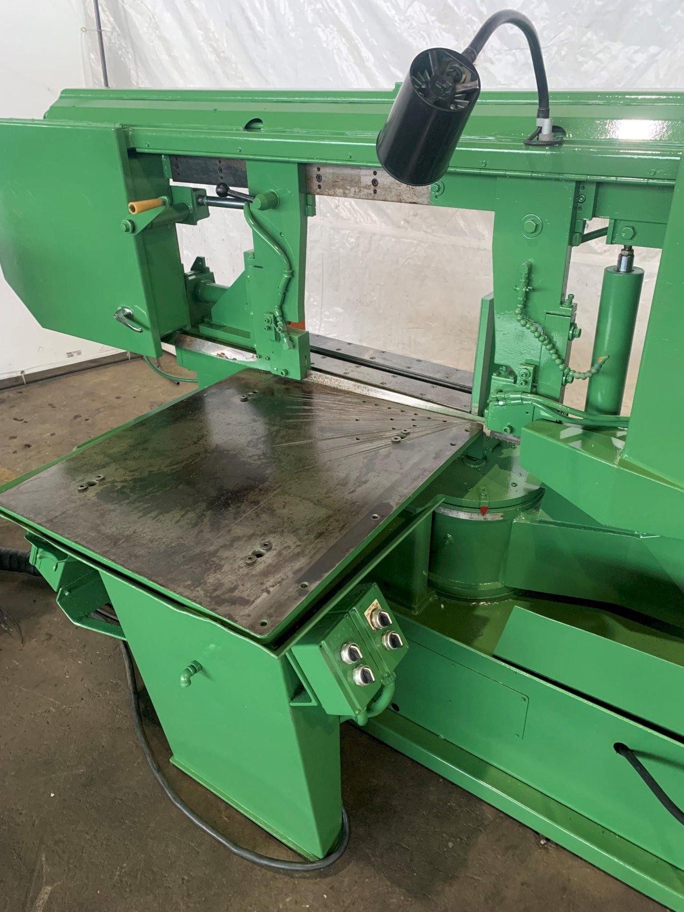 18″ X 27″ HYD-MECH MODEL S-25A SERIES II AUTOMATIC HORIZONTAL BANDSAW ...