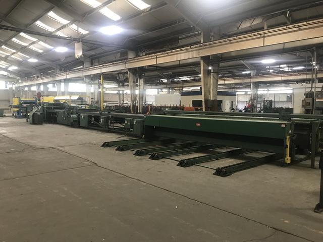 52″ x .075″ x 30,000# Rowe/Herr Voss Cut-To-Length Line with Memco ...