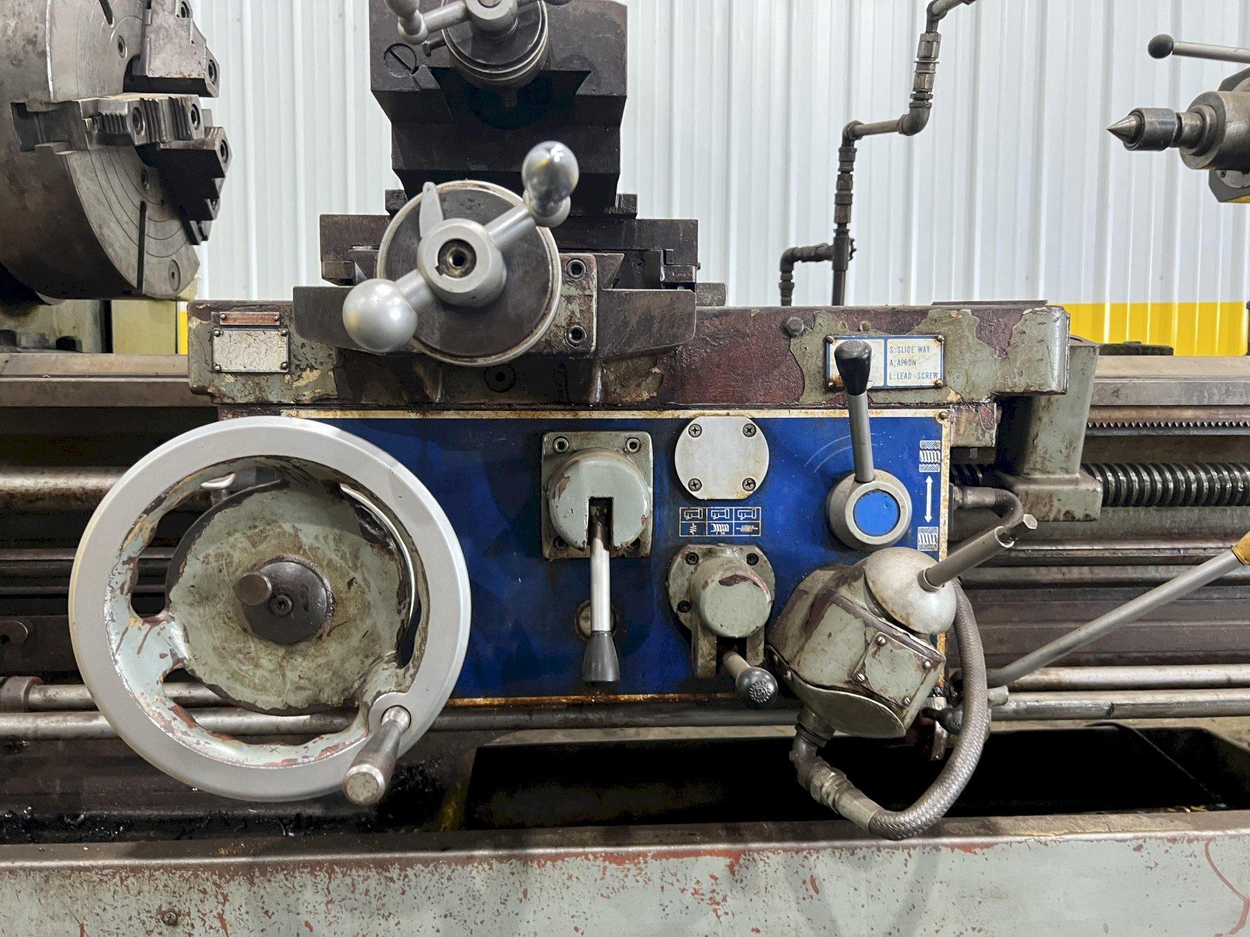 25″ X 96″ KINGSTON MODEL #HR3000 HEAVY DUTY ENGINE LATHE: STOCK #18947