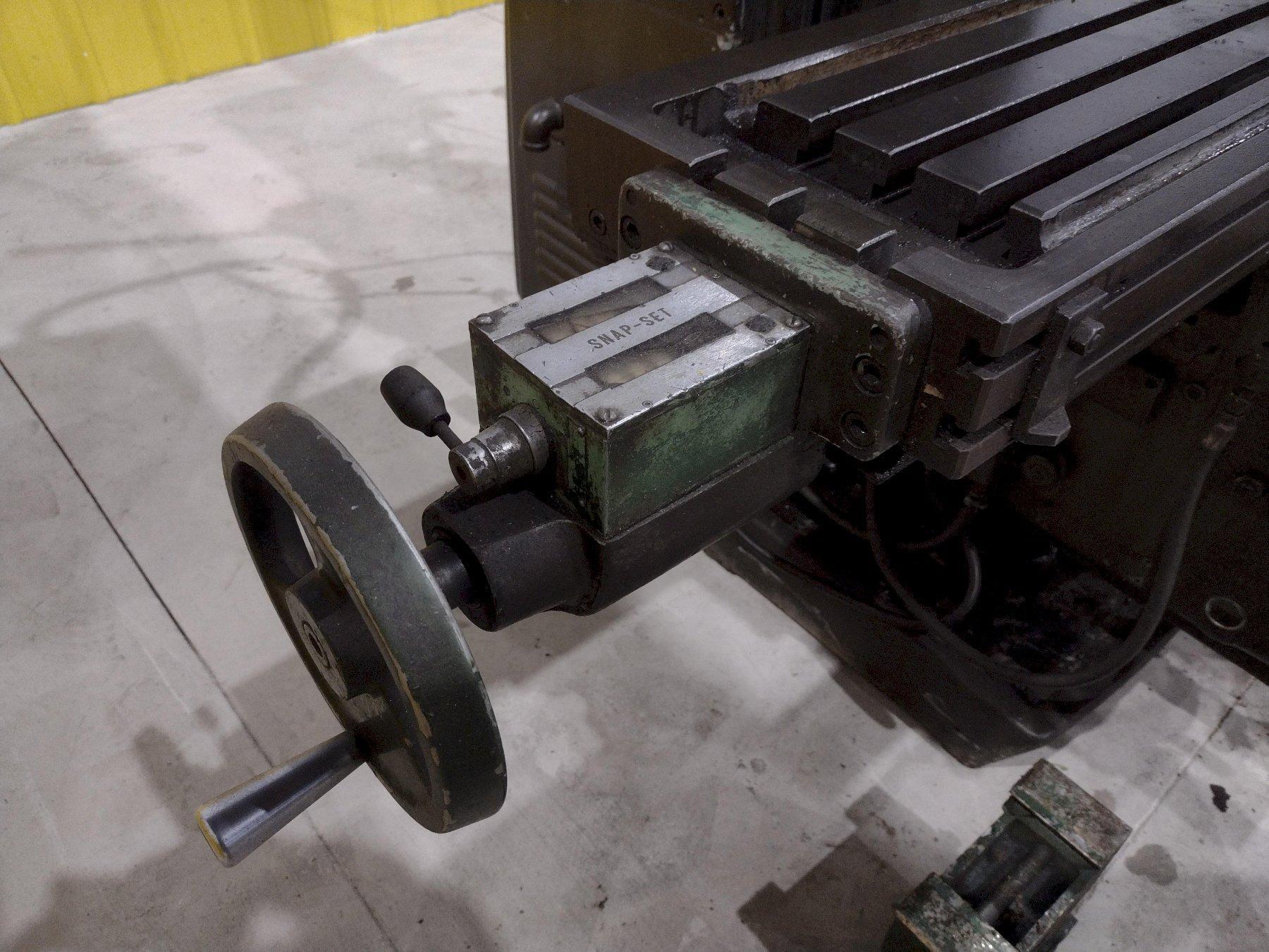 CINCINNATI MILACRON VERTICAL/HORIZONTAL MILLING MACHINE MODEL DH: STOCK ...