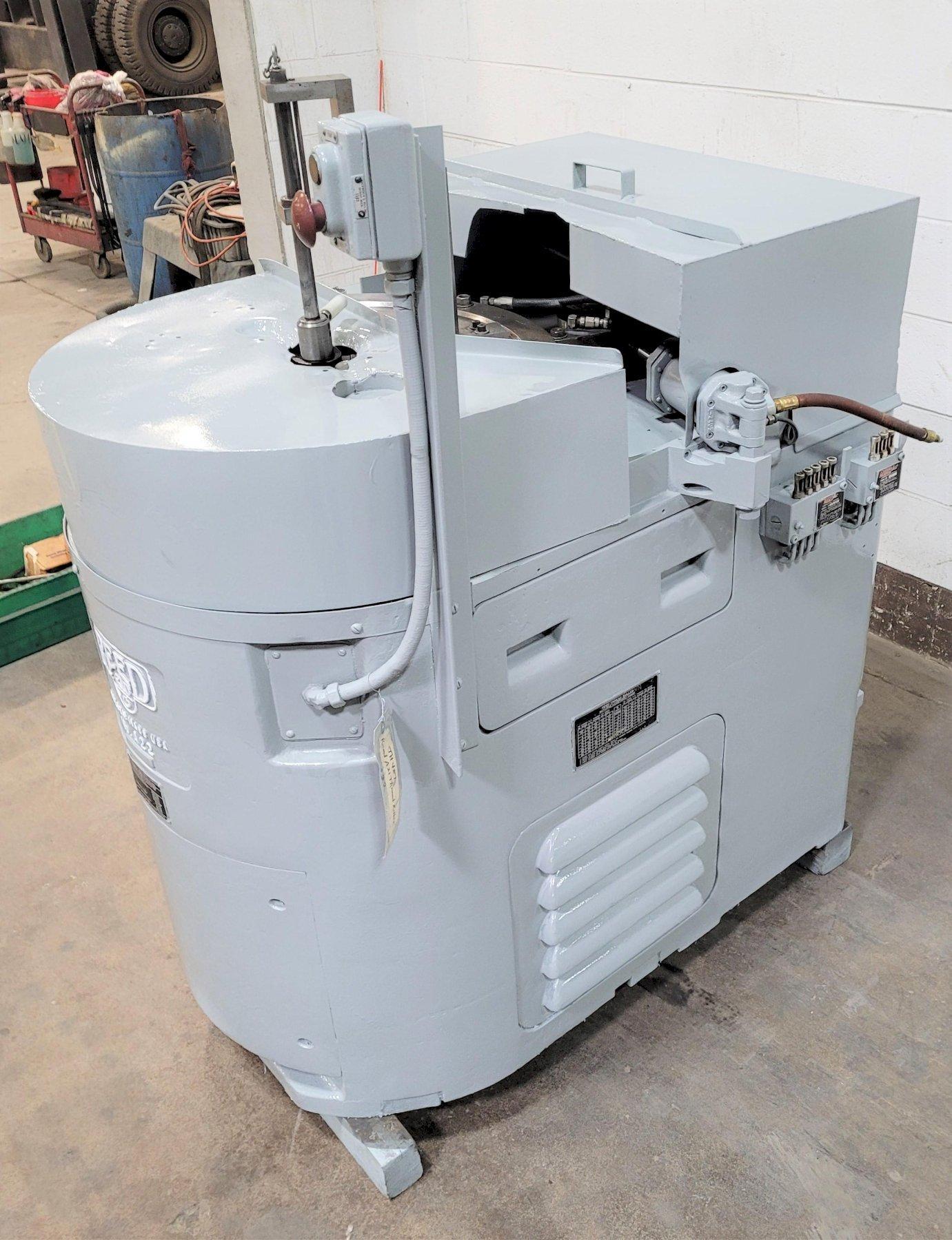 Reed Model A22 Vertical Cylindrical Die Thread Rolling Machine | Adams ...