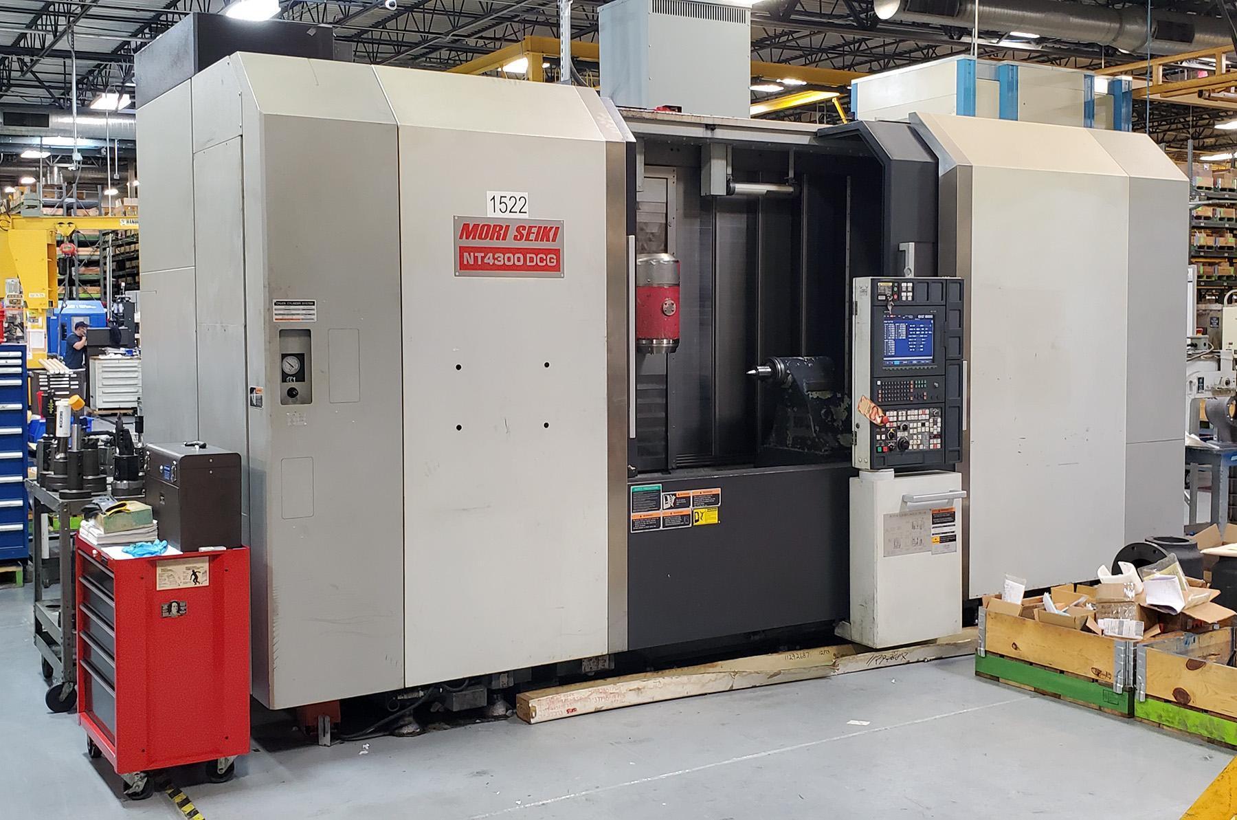 USED, MORI SEIKI NT4300 DCG / 1500 CNC TURNING / MILLING CENTER ...