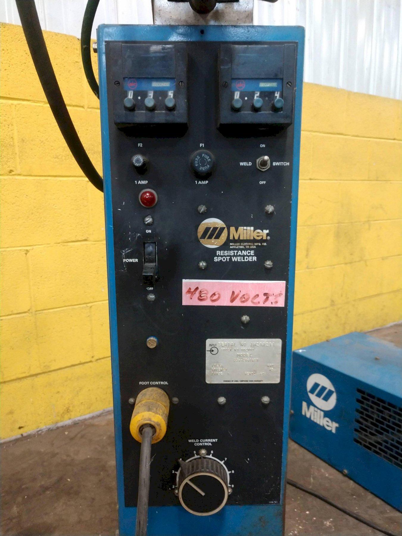 MILLER MODEL #SSW-2040ATT SPOT WELDER: STOCK #14347