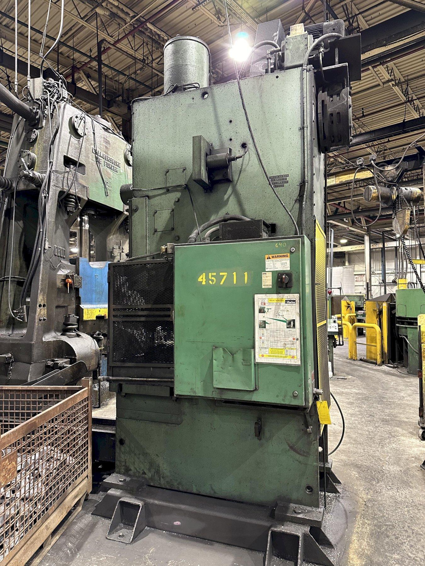 120 TON CLEARING – NIAGARA MODEL #E-110 OBS GAP FRAME PRESS: STOCK #20016