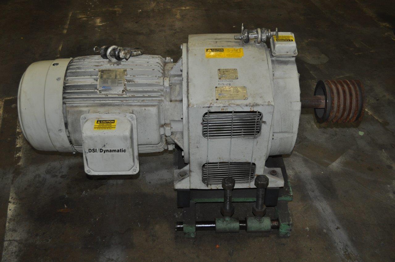 40 HP DSI DYNAMIC EDDY CURRENT MOTOR | D&D Industries, Inc.