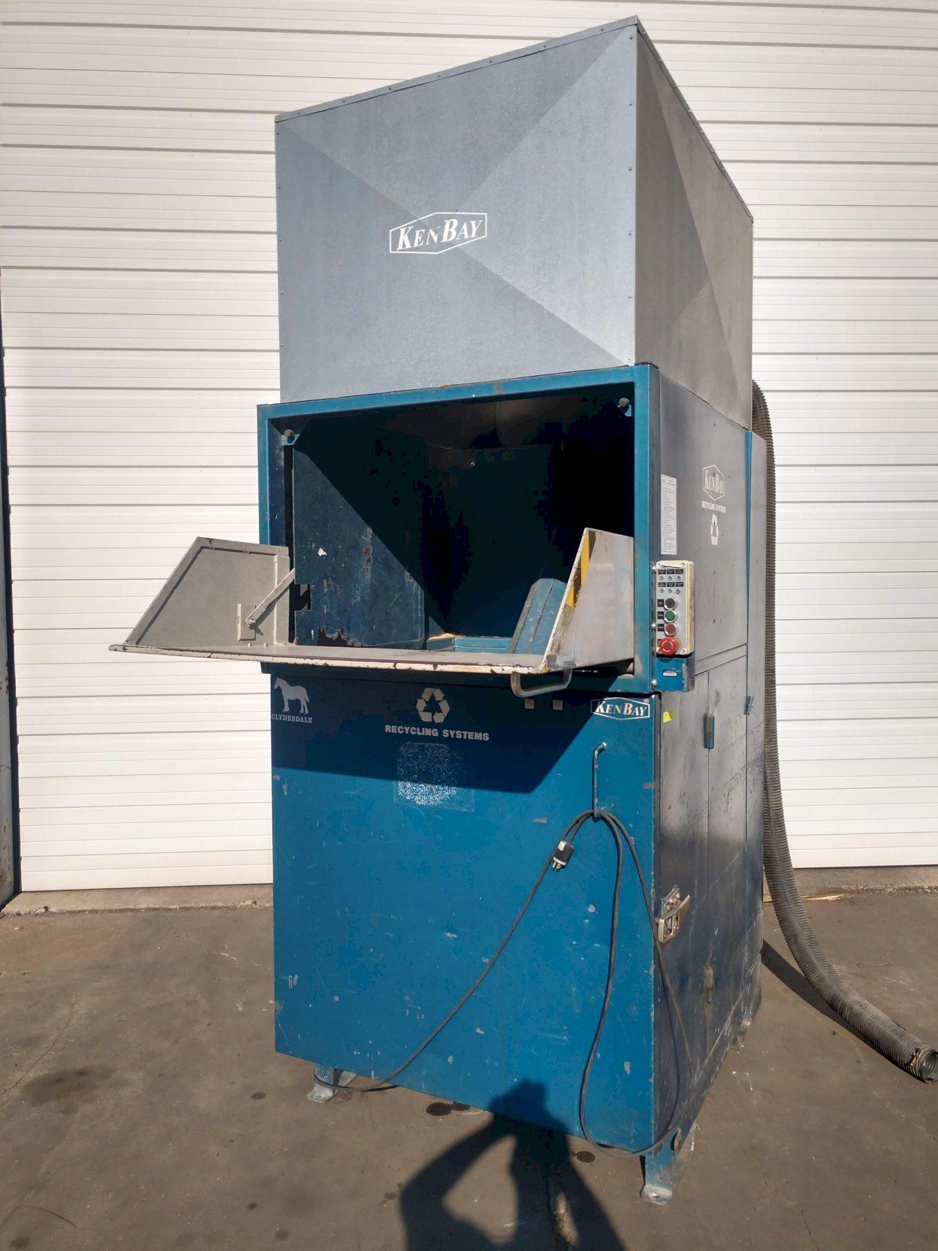 KENBAY CLYDESDALE ROTOPAC COMPACTOR: STOCK #13010