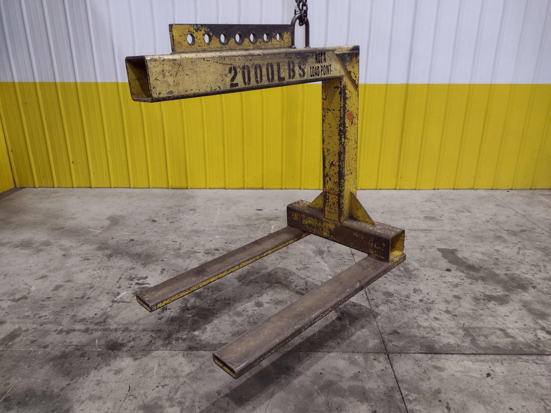 2,000 LB NATIONAL INDUSTRIAL PALLET LIFTER: STOCK #22370