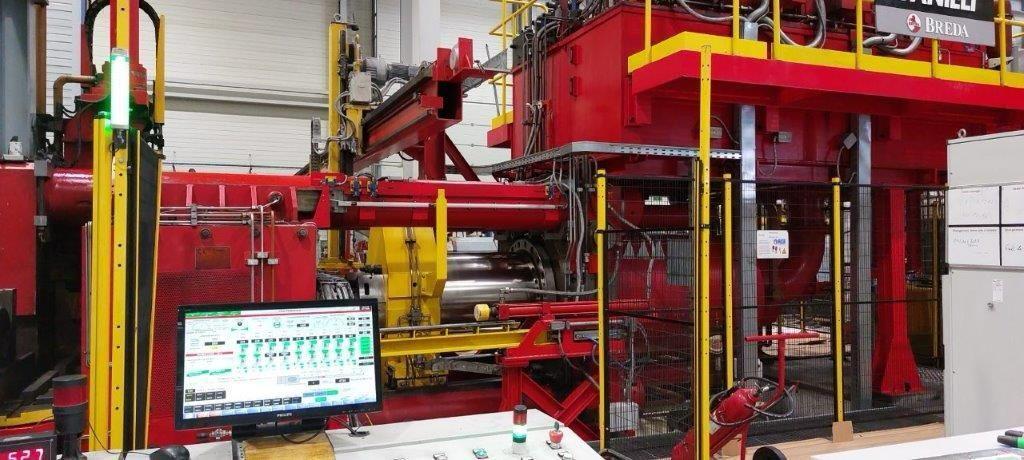 2,200 Ton Danieli Breda Aluminum Extrusion Press (2016) | Galaxie ...