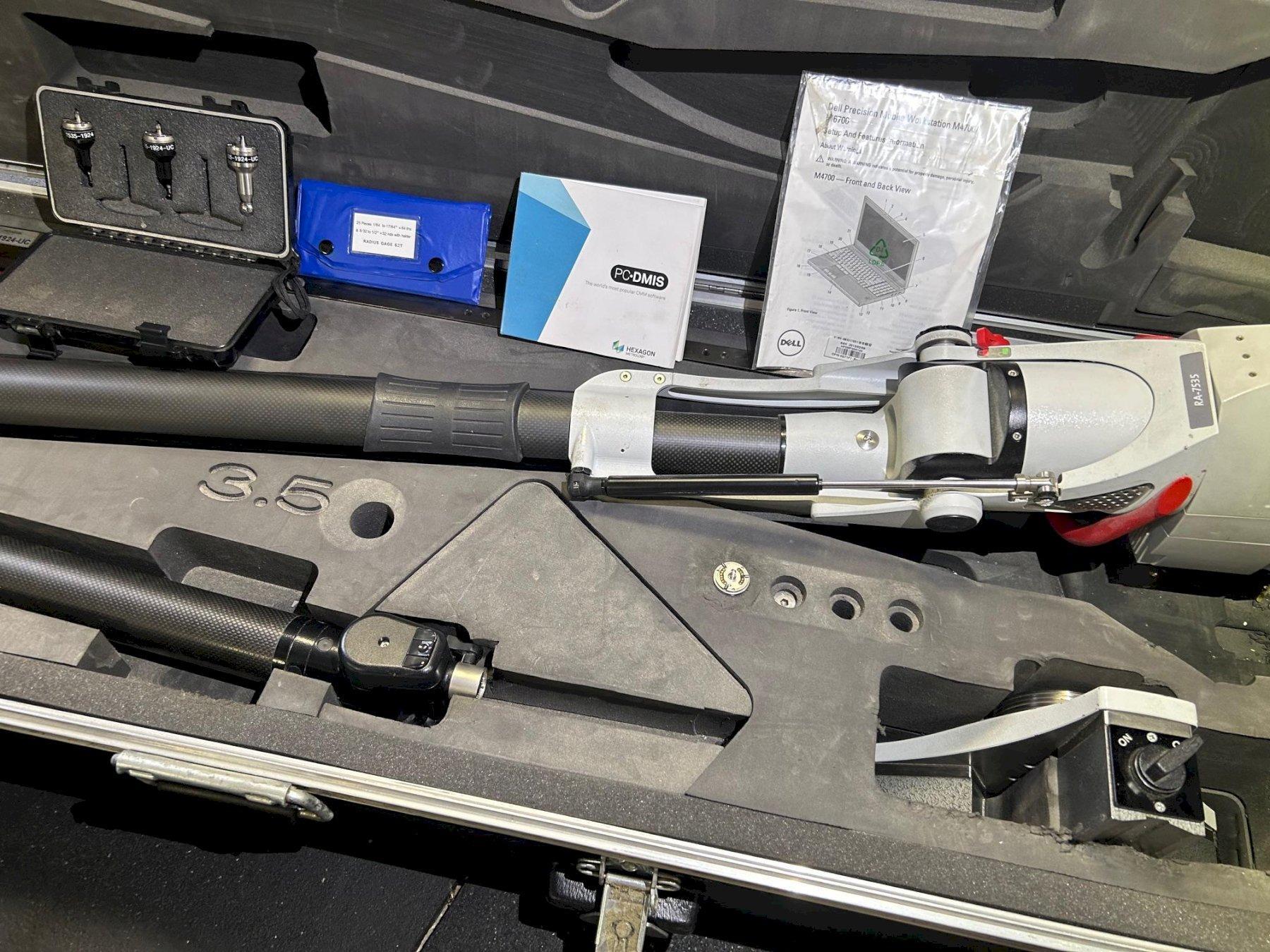 HEXAGON METROLOGY ROMER ARM RA7535 CMM: STOCK #22272