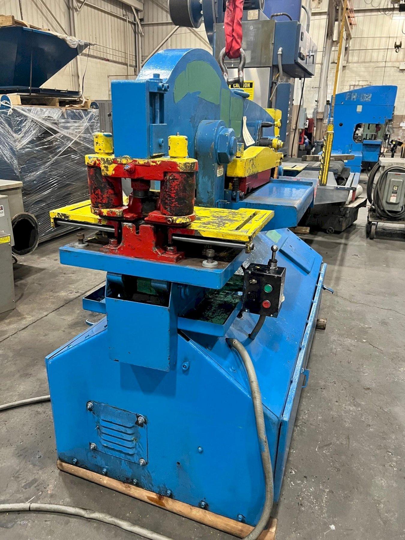 2004 PIRANHA 120 TON HYDRAULIC IRONWORKER MODEL P-120 | Lee Stevens ...