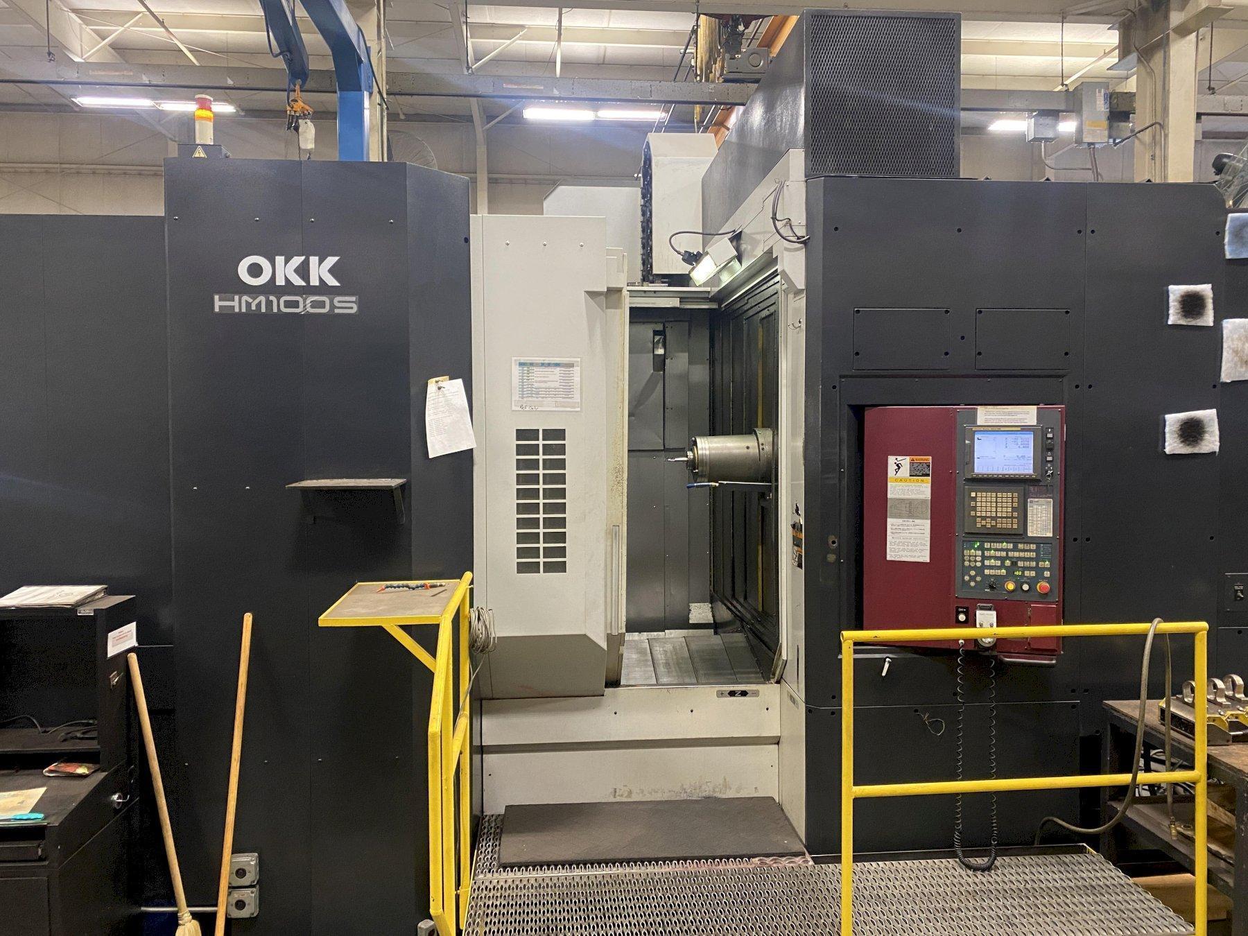 OKK HM-100S CNC Horizontal Machining Center | Buy and Sell Surplus CNC ...